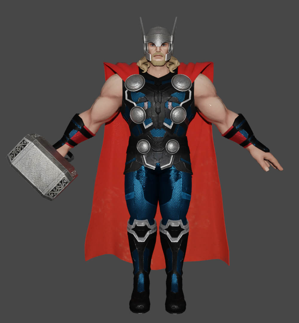 Thor Odinson - 3D Model by 3d_Services