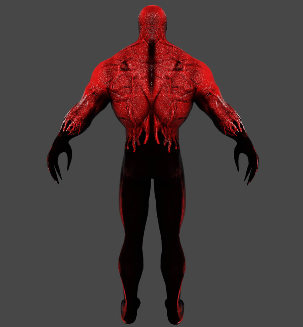 Toxin Low Poly 3D Model by 3d_Services
