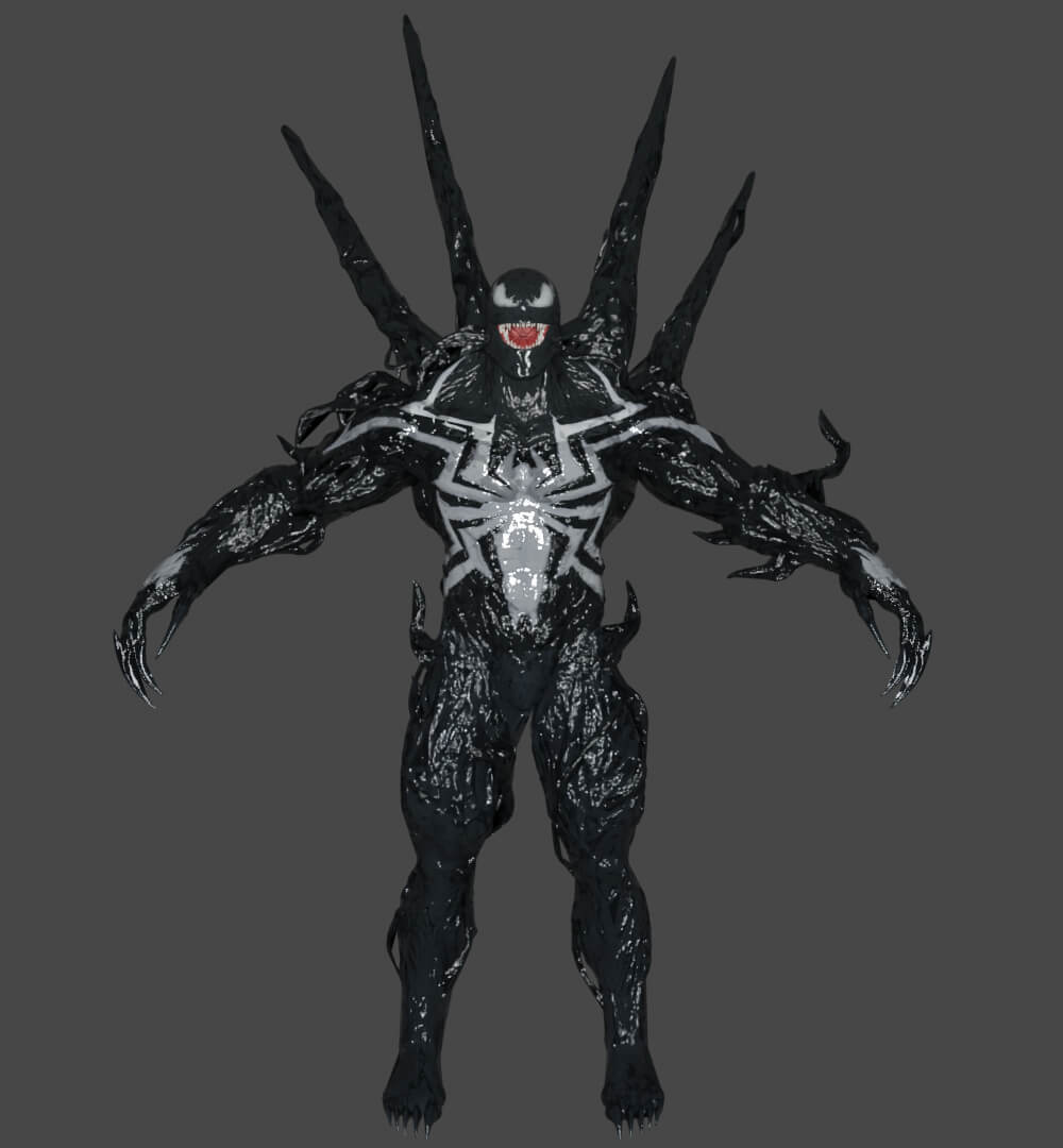 Venom 3D Model by 3d_Services