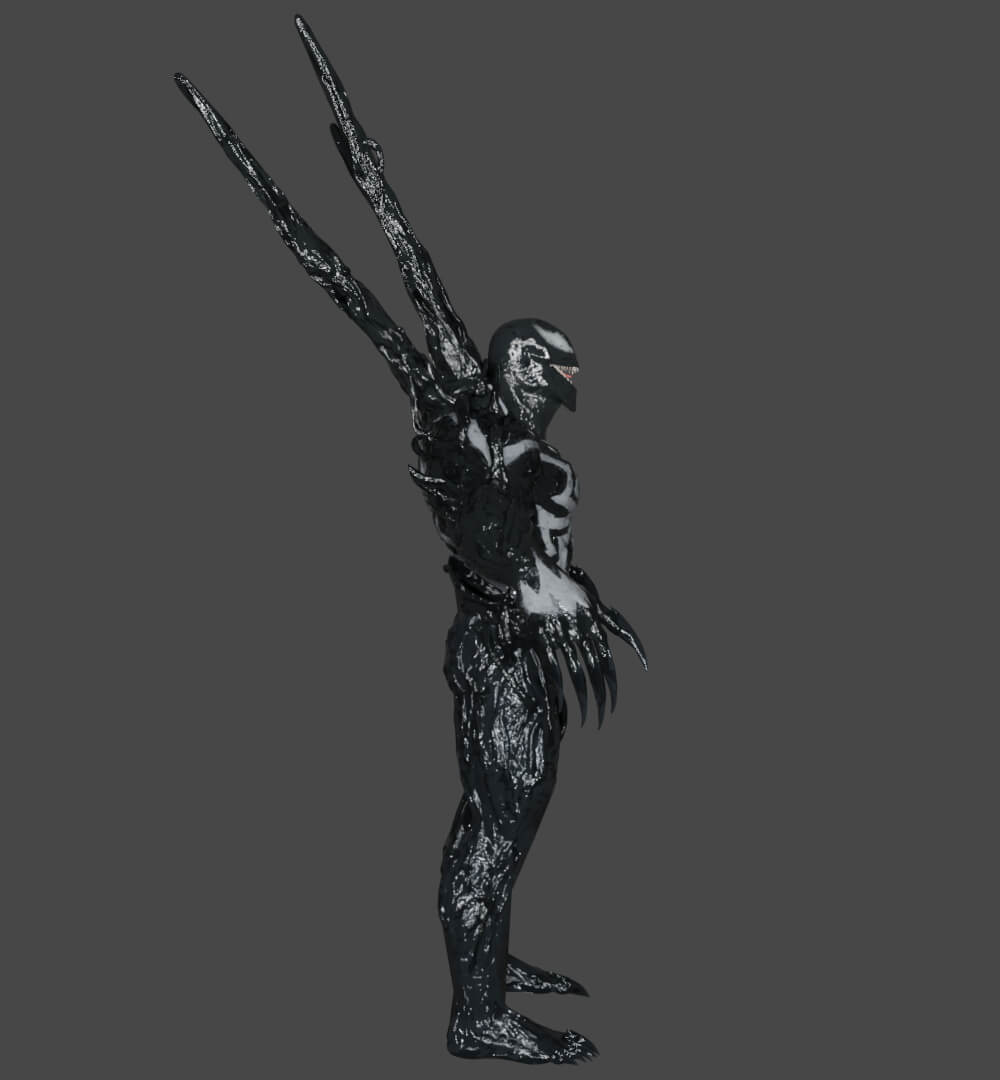 Venom character - 3D Model by 3d_Services