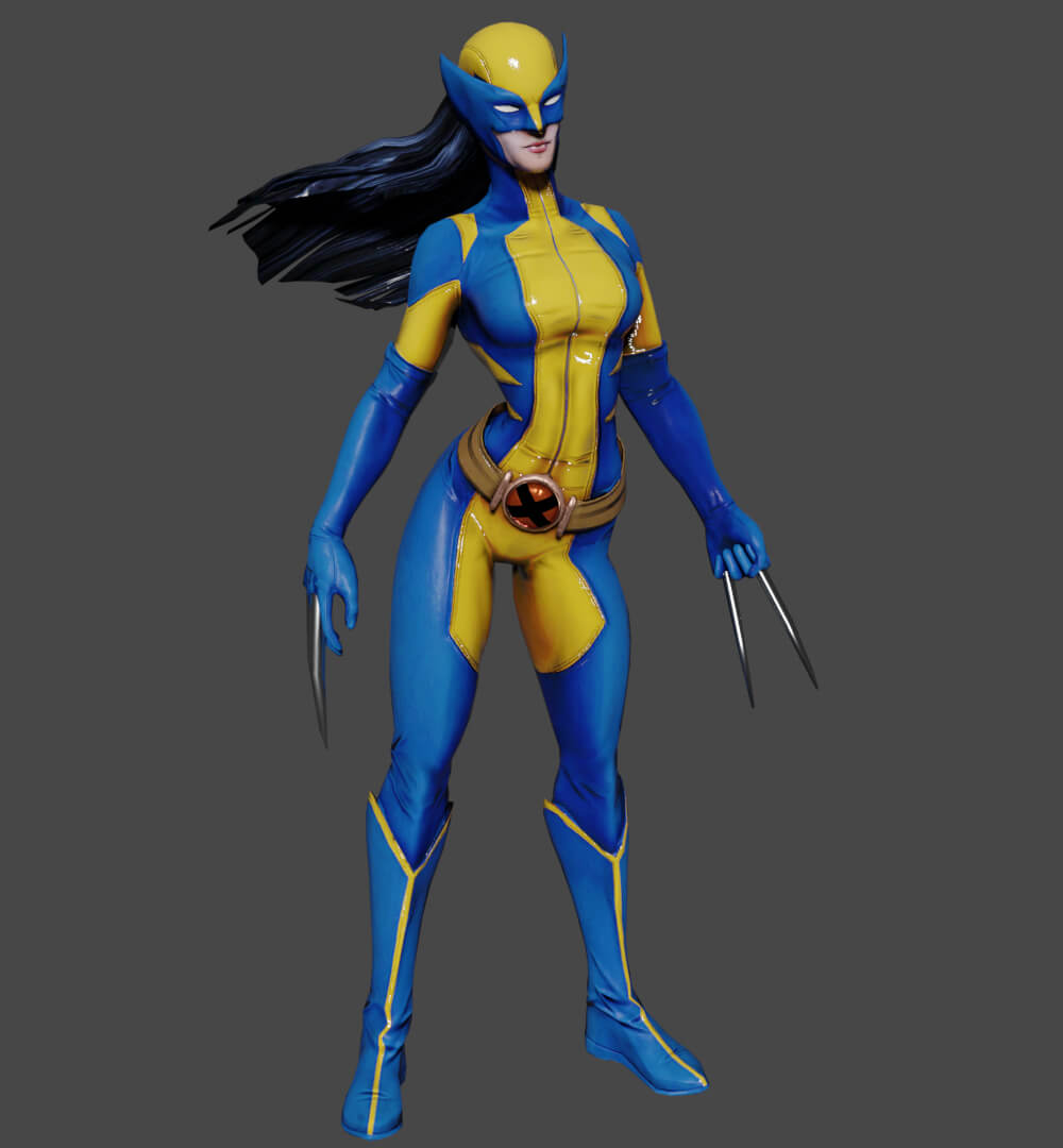 X23 Low Poly 3D Model by 3d_Services