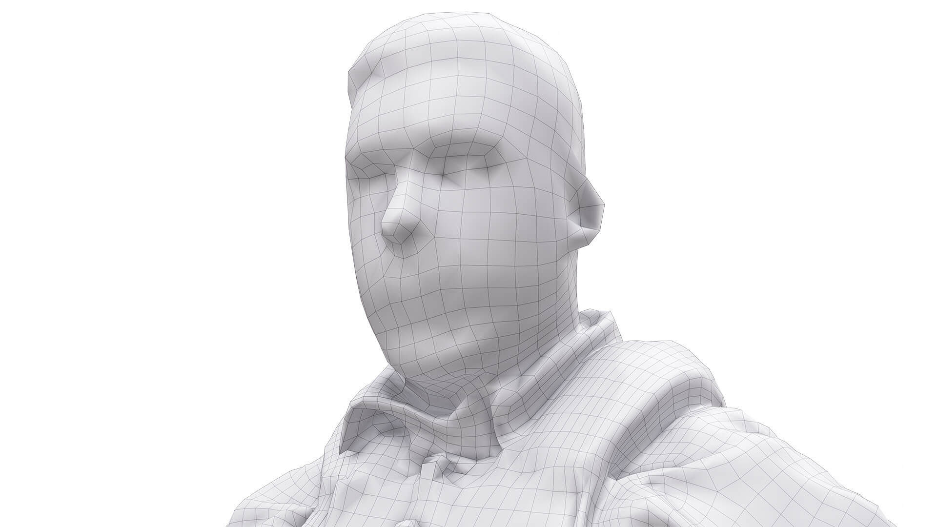 A Pose Clean Body Scan Luis Donovan Army - 3D Model by 3d-sk