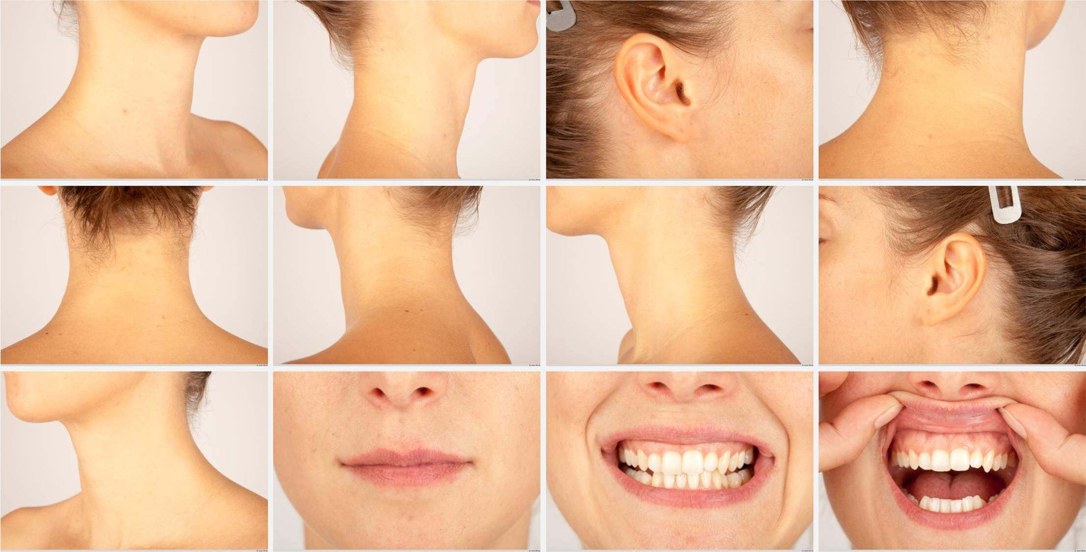 Aurelie High Res Skin Texture Photo Set by 3d-sk