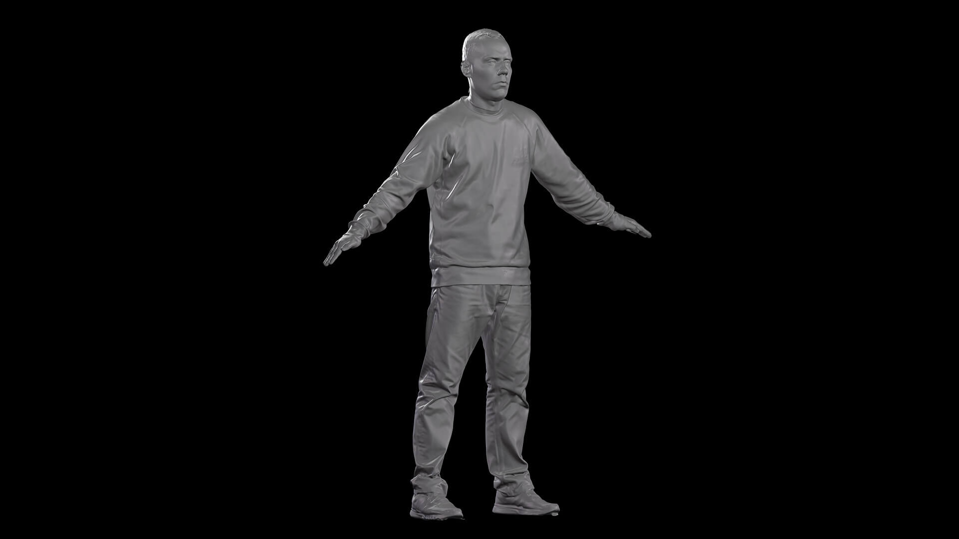 Base Body Scan | Viktor - 3D Model by 3d-sk