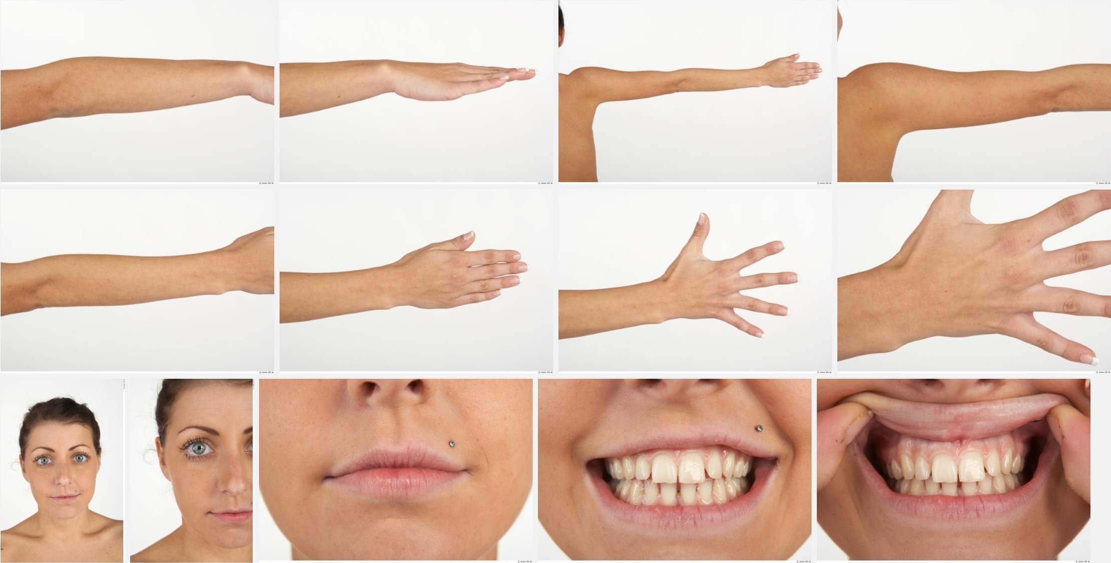 Bera High Res Skin Texture Photo Set by 3d-sk