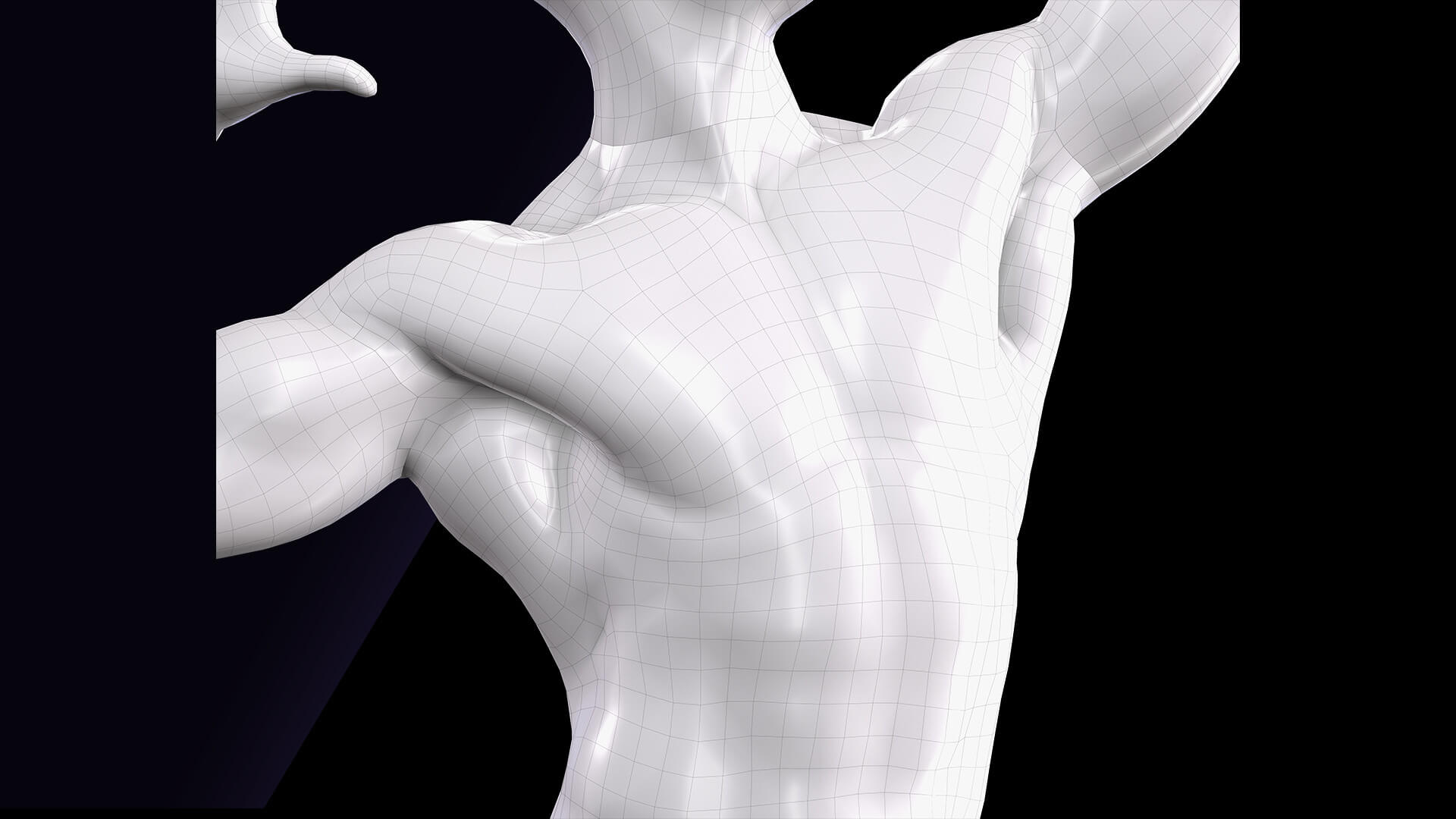 Cleaned 3D Body Scan | Ethan White Underwear by 3d-sk