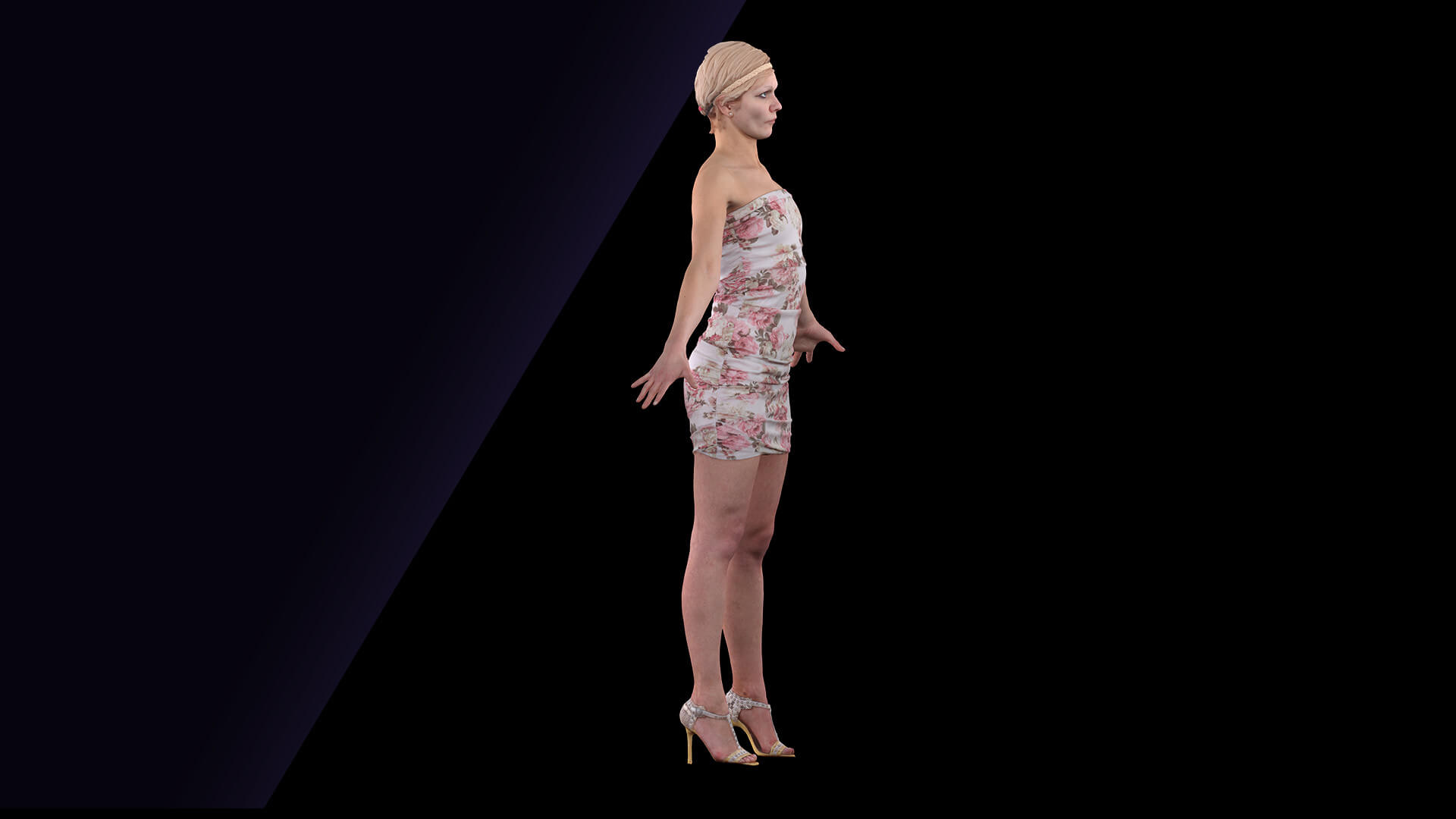 Cleaned A Pose Scan - Anna Keaty 3D Model by 3d-sk