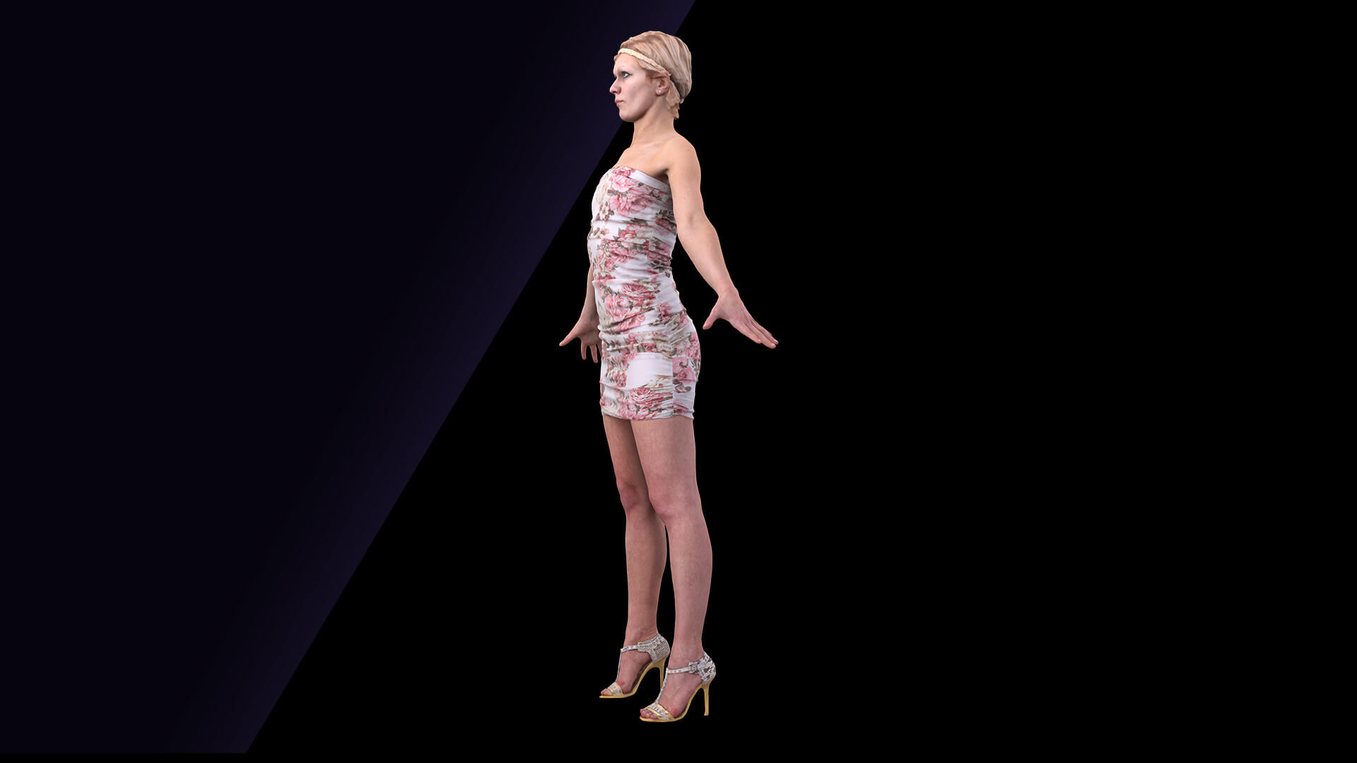Cleaned A Pose Scan - Anna Keaty 3D Model by 3d-sk