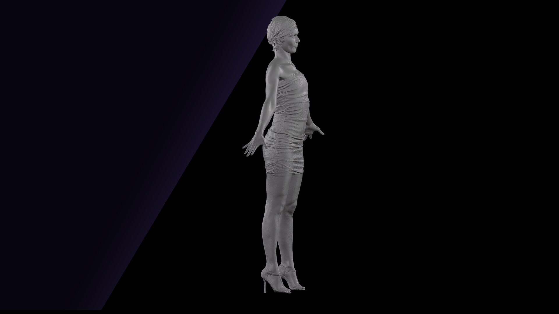 Cleaned A Pose Scan - Anna Keaty 3D Model by 3d-sk