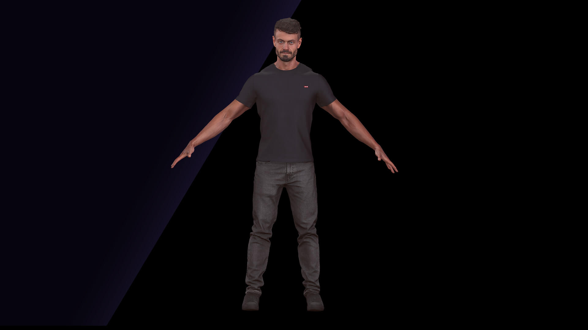 Cleaned a Pose Scan | Ethan White Dressed - 3D Model by 3d-sk