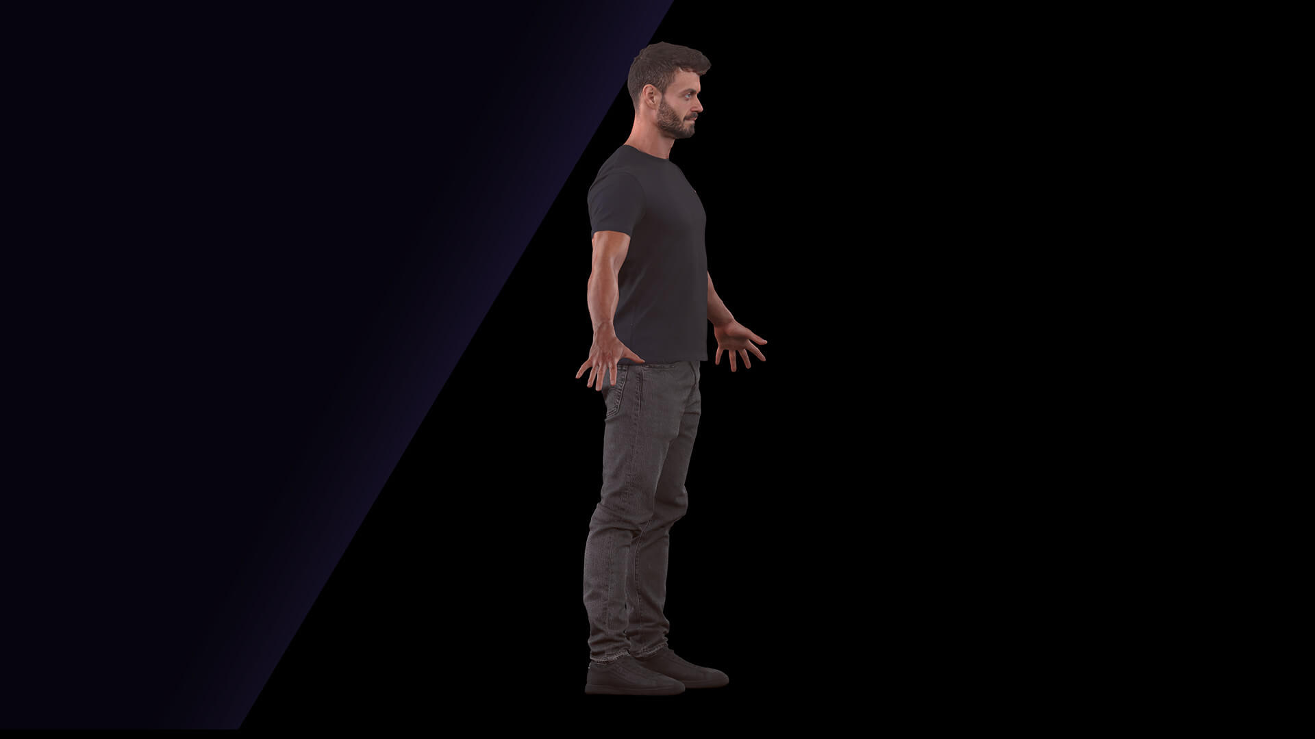 Cleaned a Pose Scan | Ethan White Dressed - 3D Model by 3d-sk