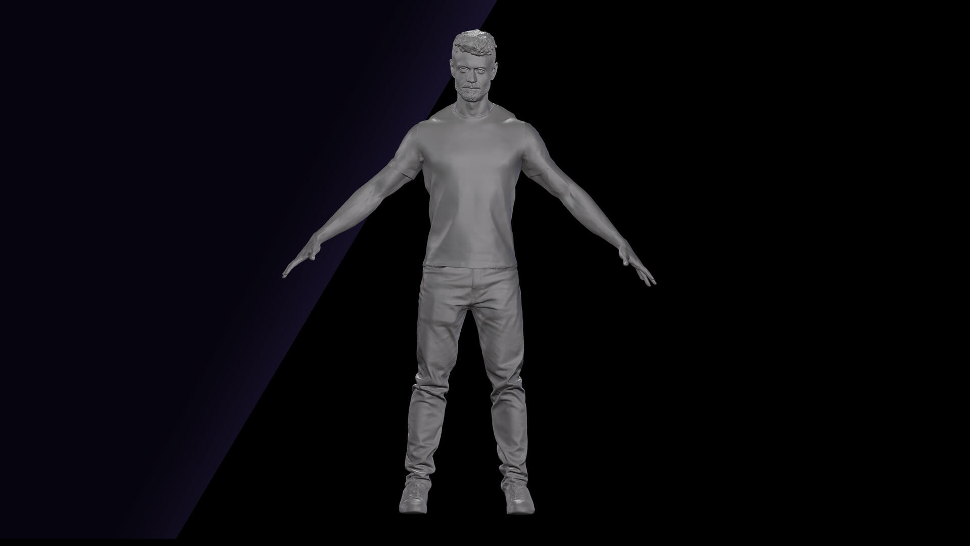 Cleaned a Pose Scan | Ethan White Dressed - 3D Model by 3d-sk