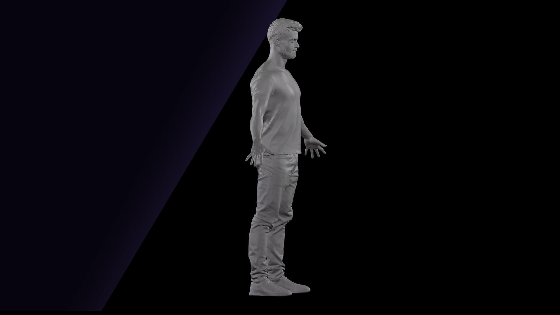 Cleaned a Pose Scan | Ethan White Dressed - 3D Model by 3d-sk