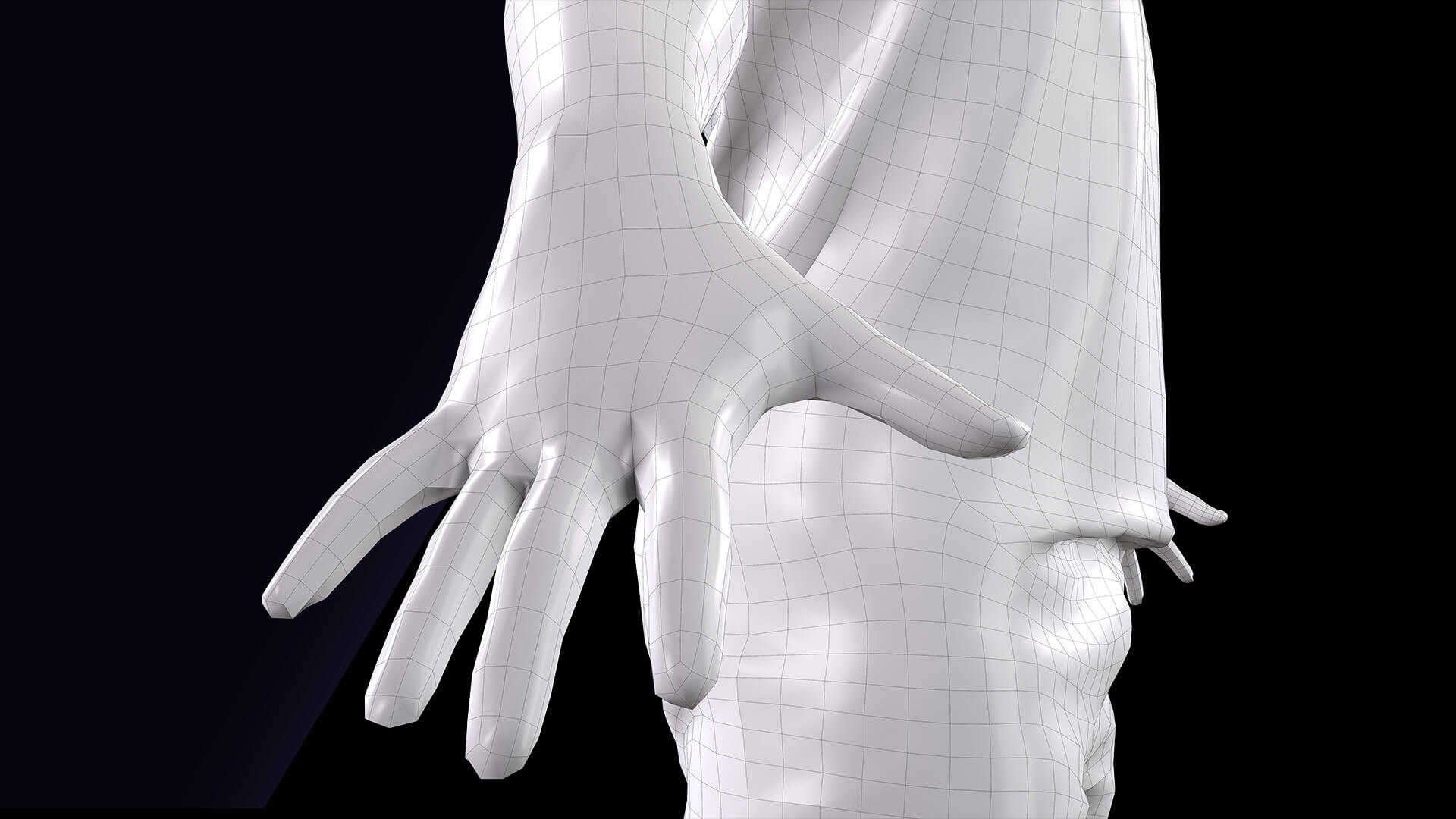 Cleaned a Pose Scan | Ethan White Dressed - 3D Model by 3d-sk