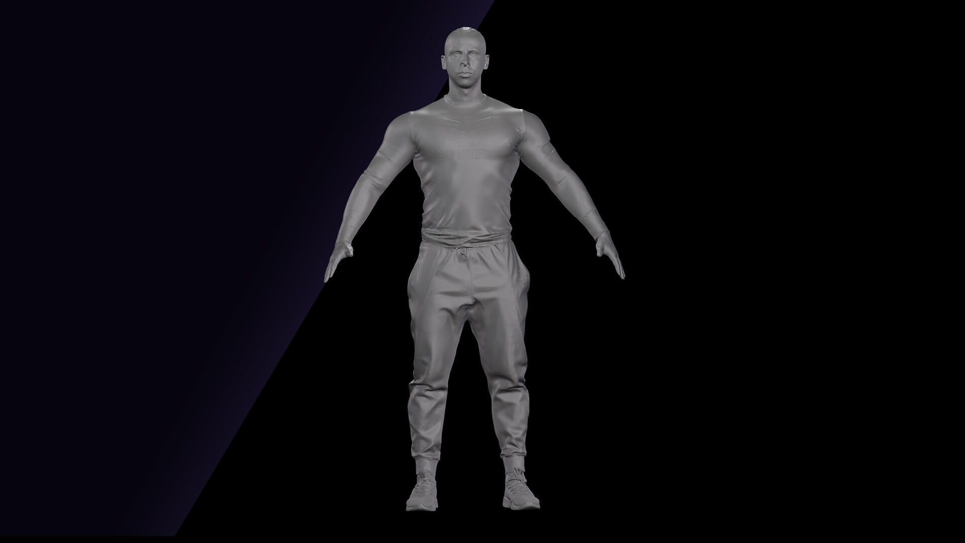 Cleaned A Pose Scan | Joel Dressed - 3D Model by 3d-sk