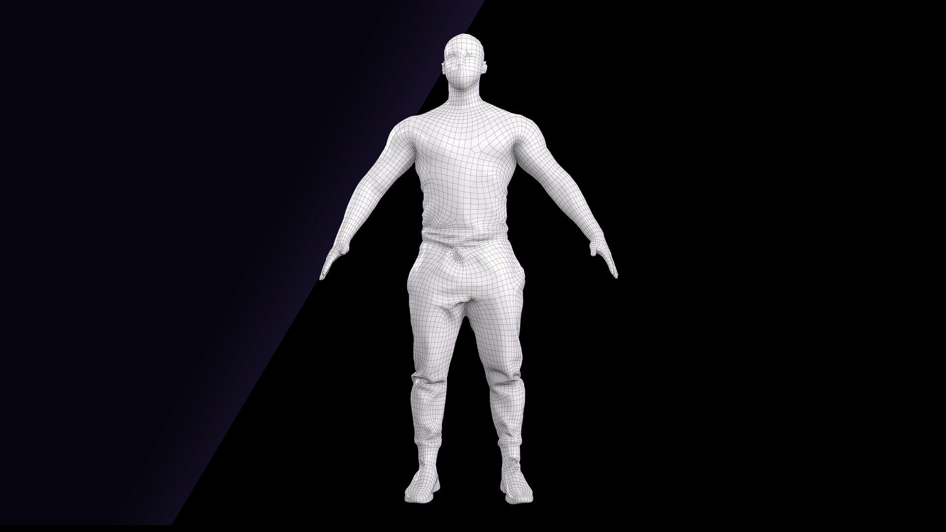 Cleaned A Pose Scan | Joel Dressed - 3D Model by 3d-sk