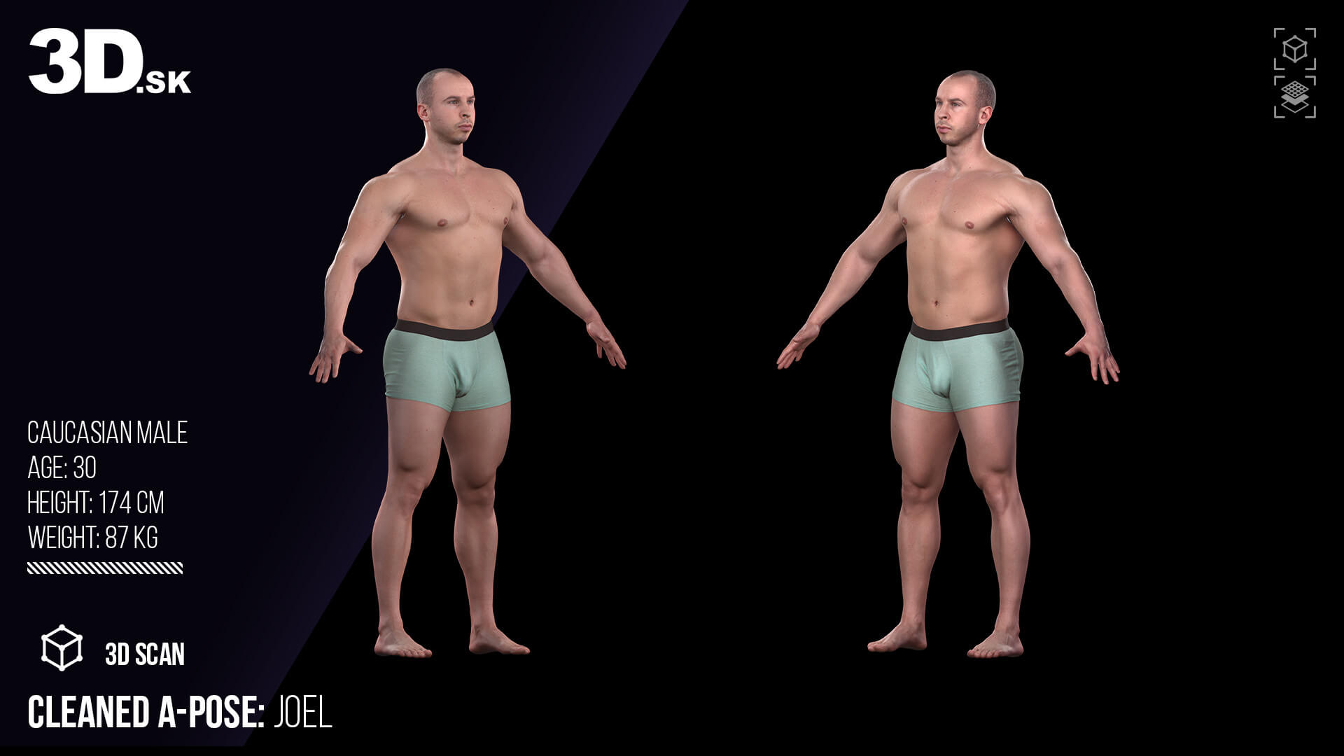 Male 3d Reference