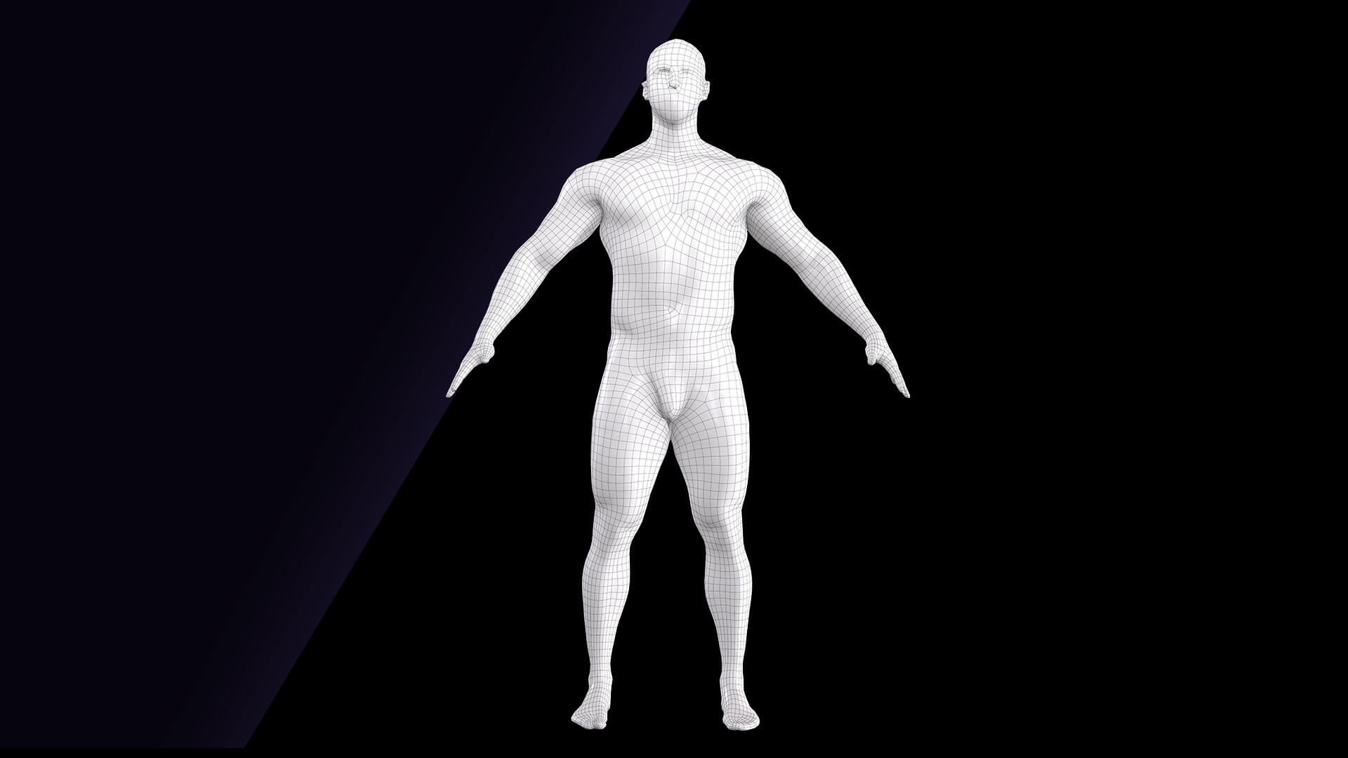 Cleaned A Pose Scan | Joel Underwear - 3D Model by 3d-sk