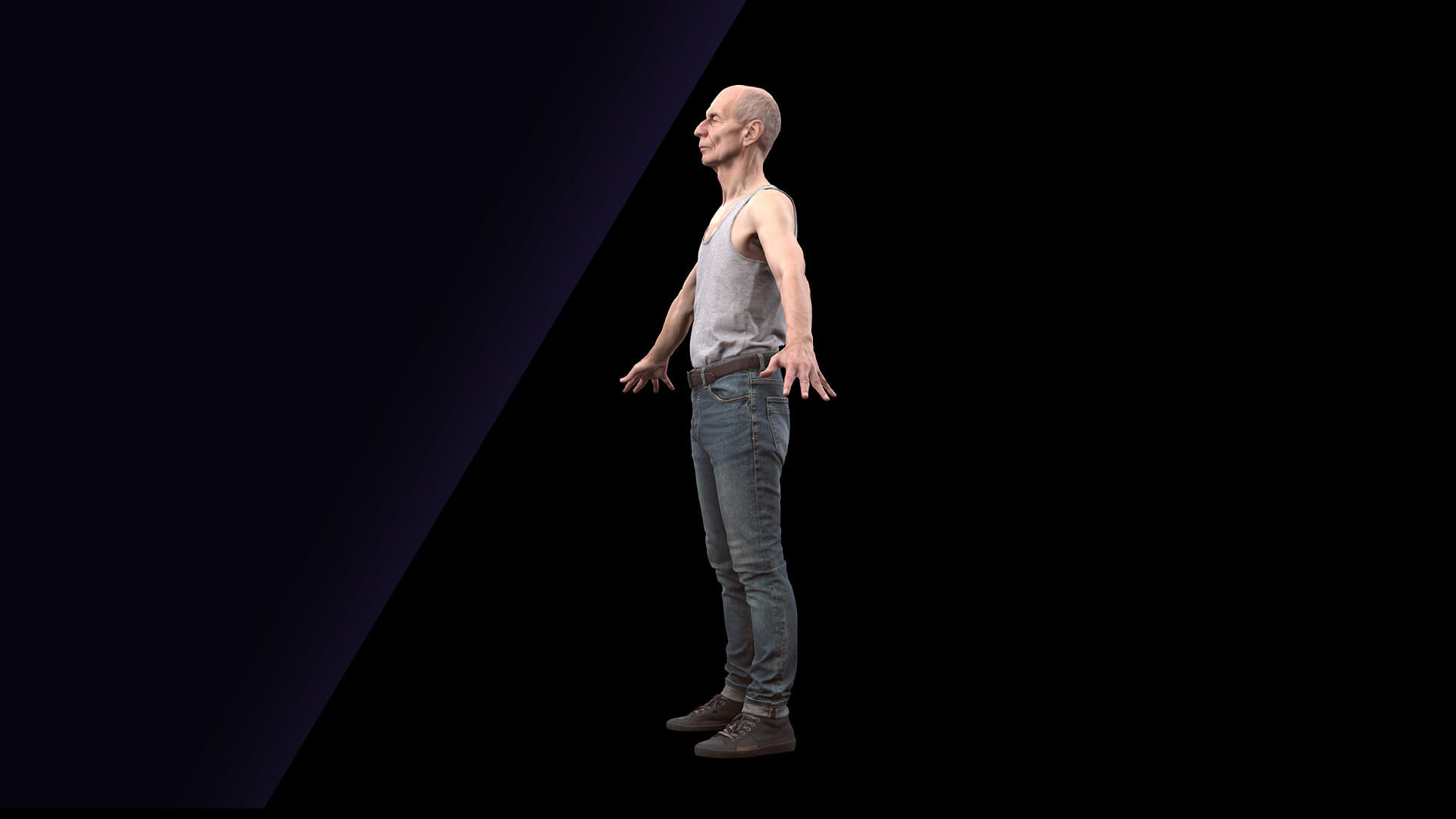 Cleaned a Pose Scan Marcus Doyle - 3D Model by 3d-sk