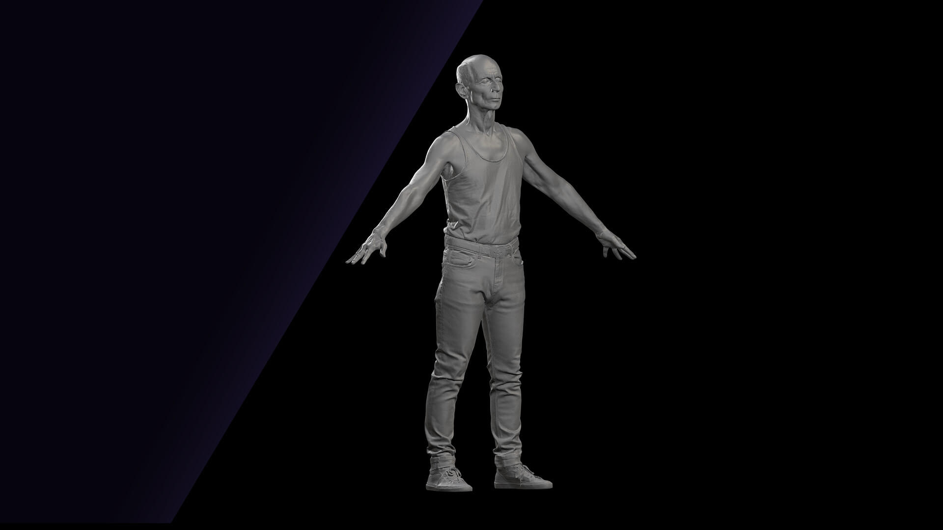 Cleaned a Pose Scan Marcus Doyle - 3D Model by 3d-sk