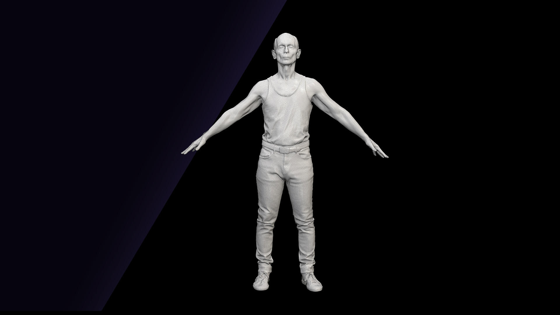 Cleaned a Pose Scan Marcus Doyle - 3D Model by 3d-sk