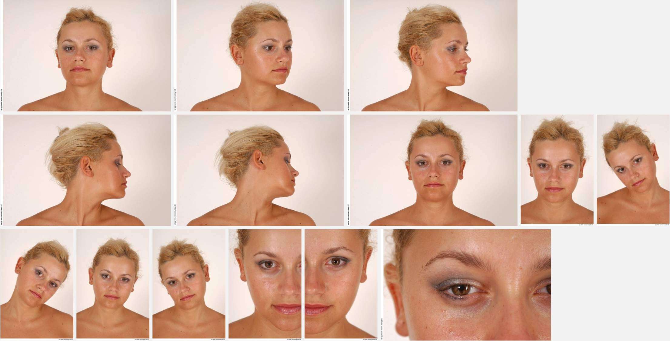 Dana High Res Skin Texture Photo Set by 3d-sk