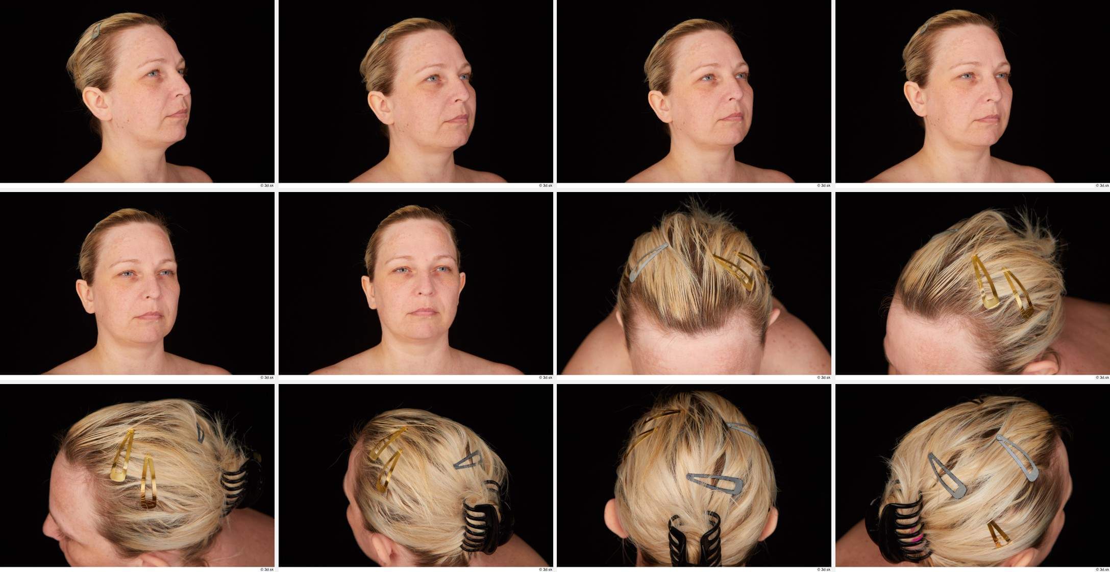 Donna High Res Skin Texture Photo Set by 3d-sk