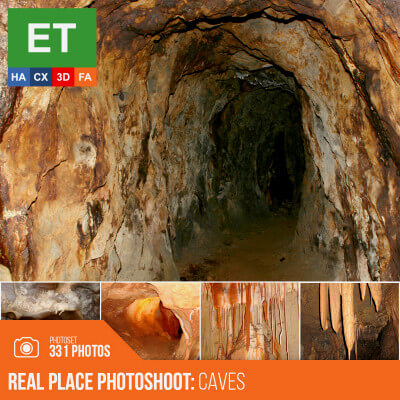 Enviroments Textures | Caves - Reference Photo Set by 3d-sk