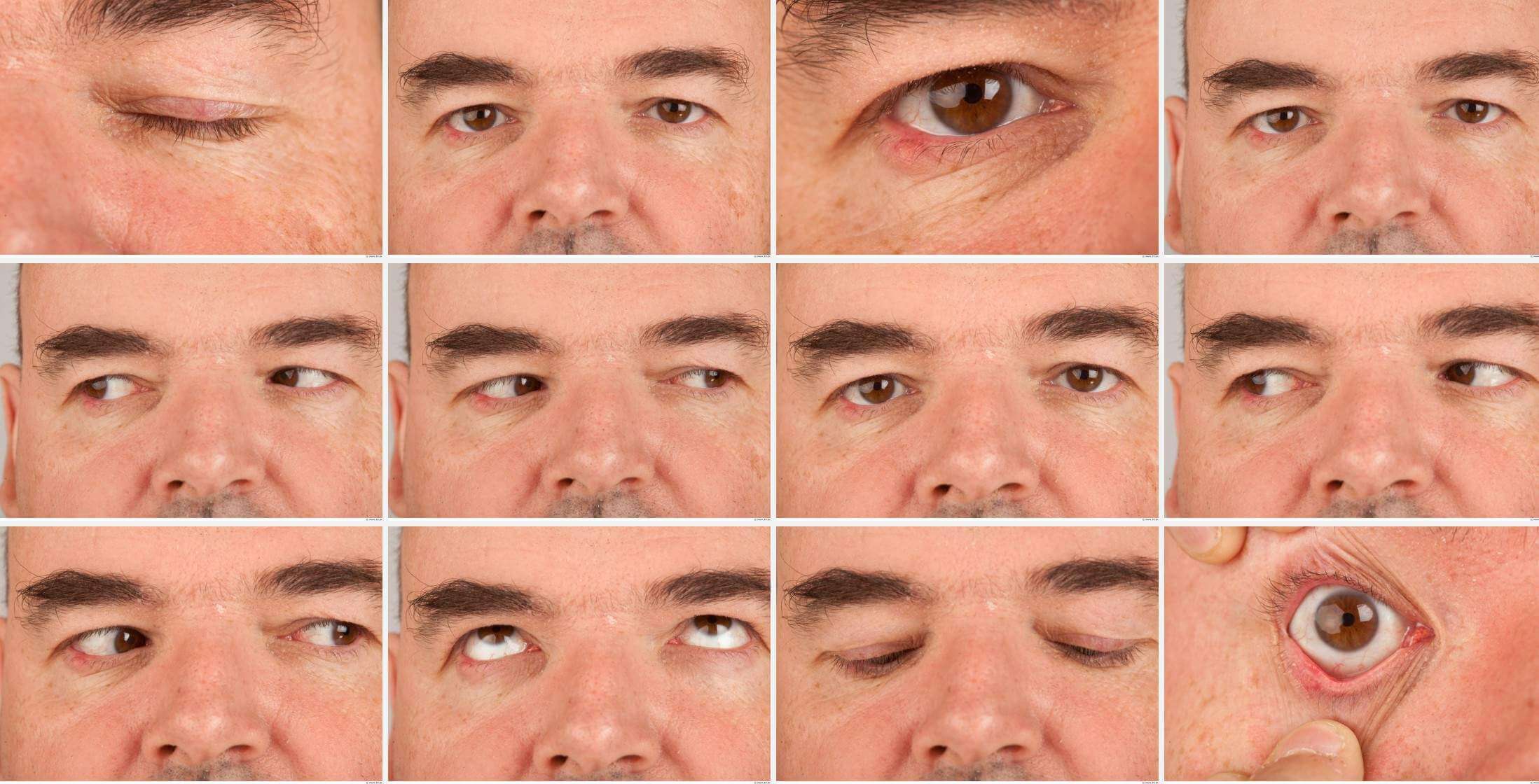 Felipe High Res Skin Texture Photo Set by 3d-sk