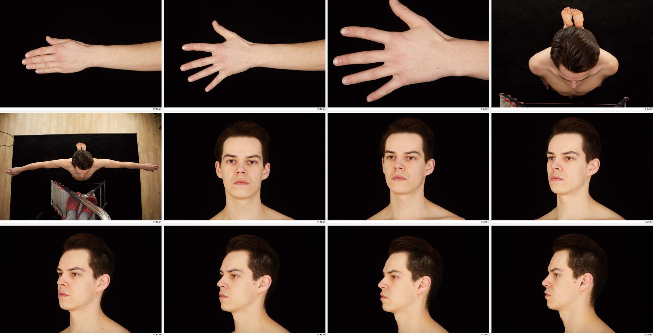 Jamie High Res Skin Texture Photo Set by 3d-sk
