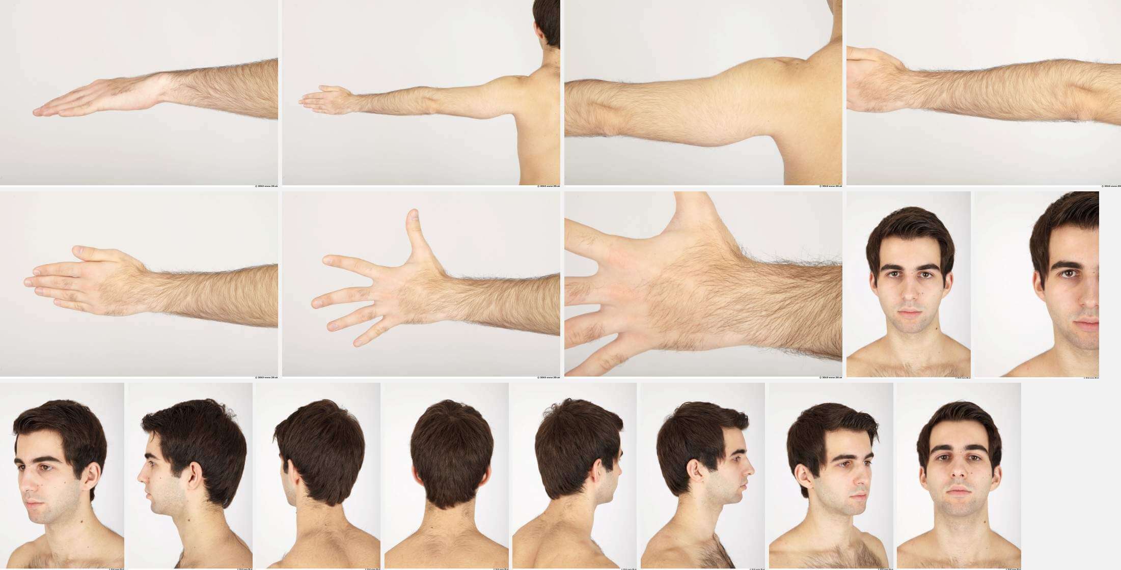 Juraj High Res Skin Texture Photo Set by 3d-sk