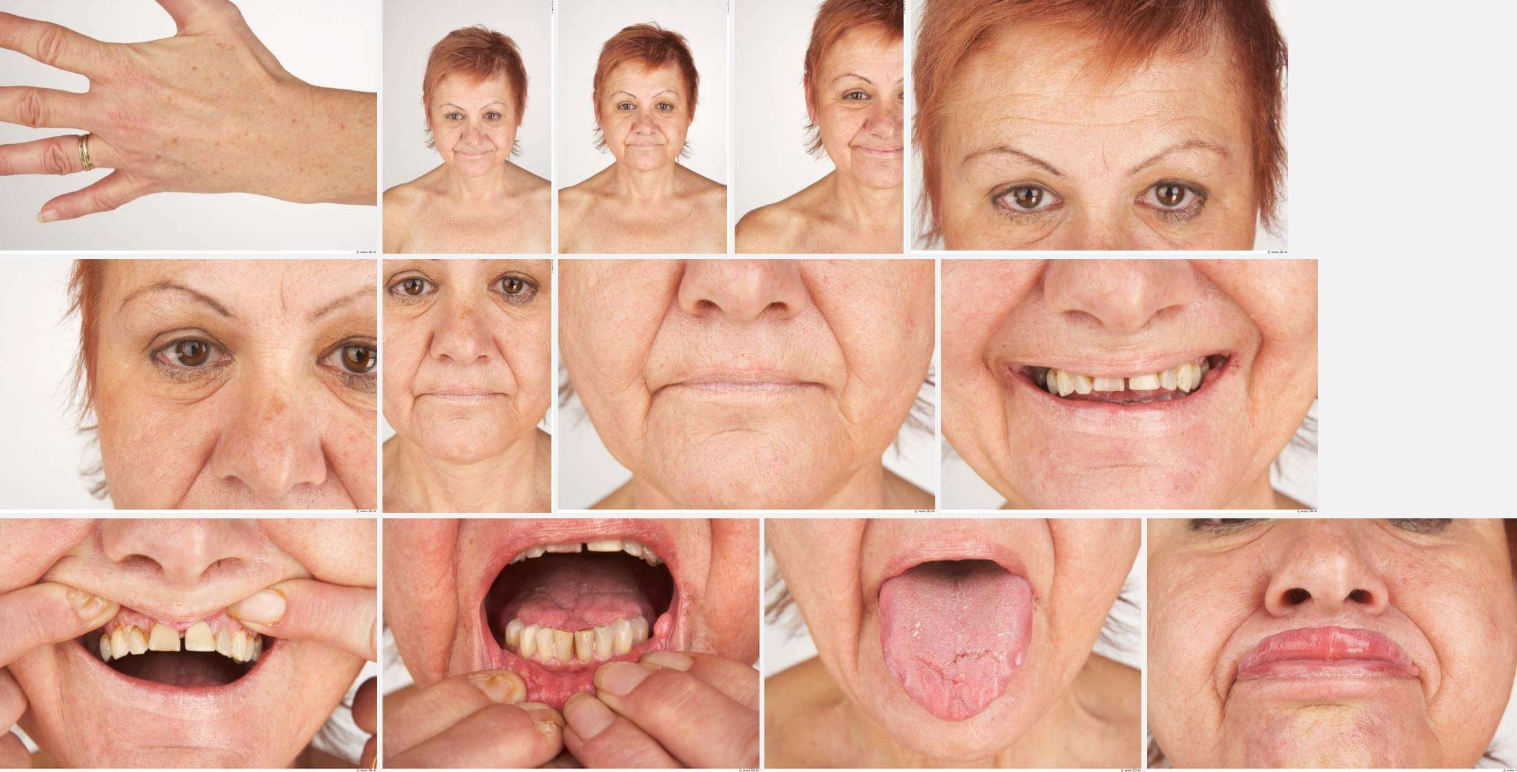 Mila High Res Skin Texture Photo Set by 3d-sk