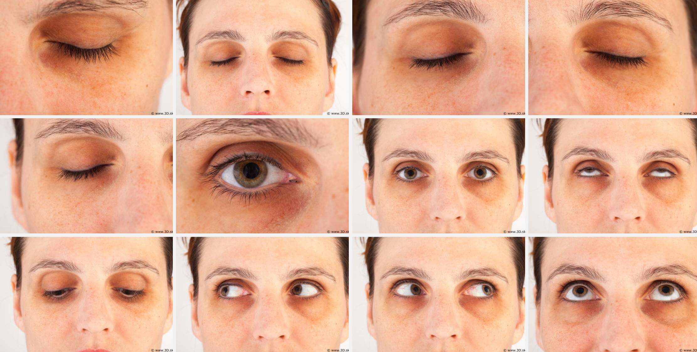 Nadine High Res Skin Texture Photo Set by 3d-sk