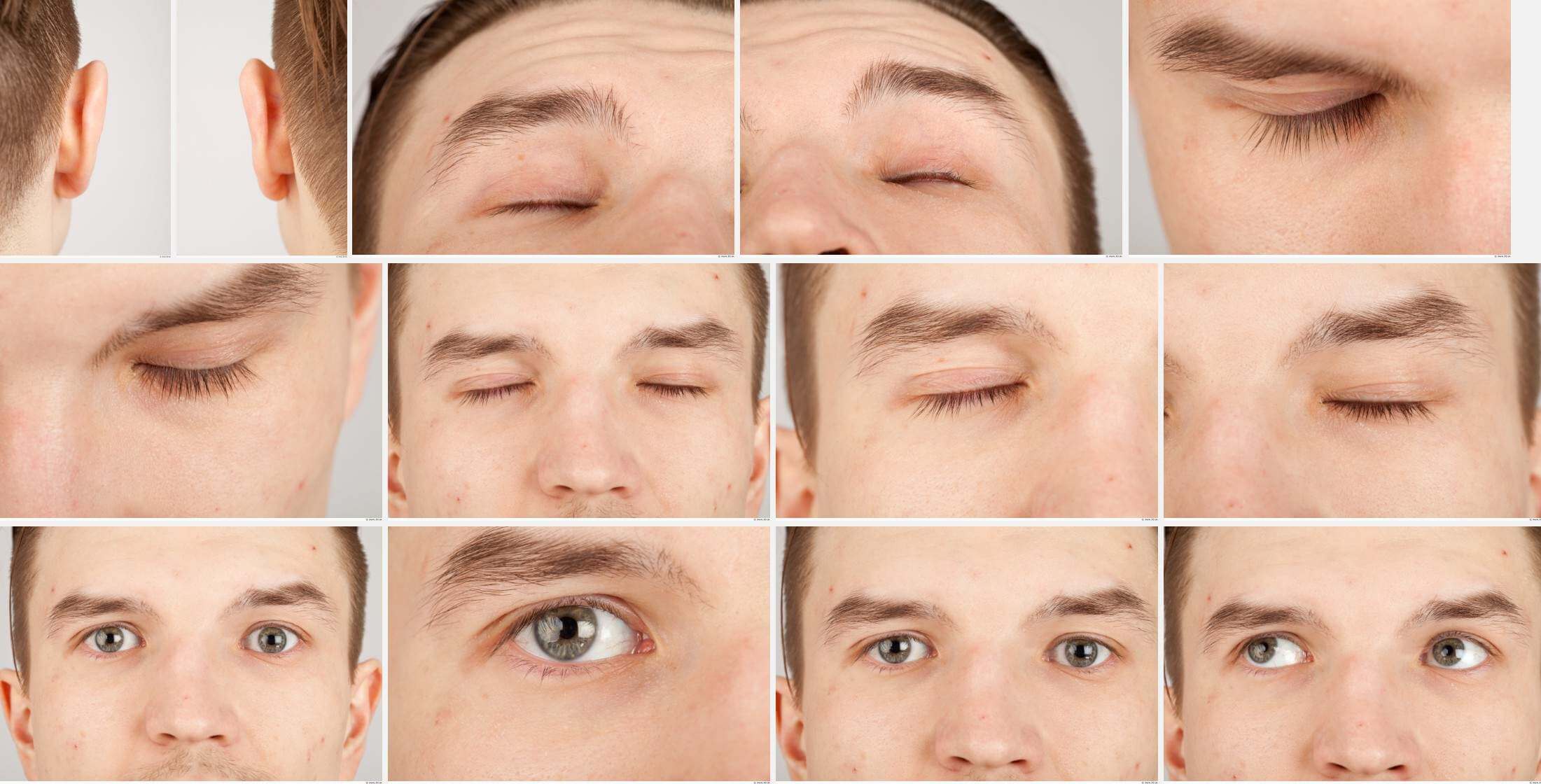 Oliver High Res Skin Texture Photo Set by 3d-sk