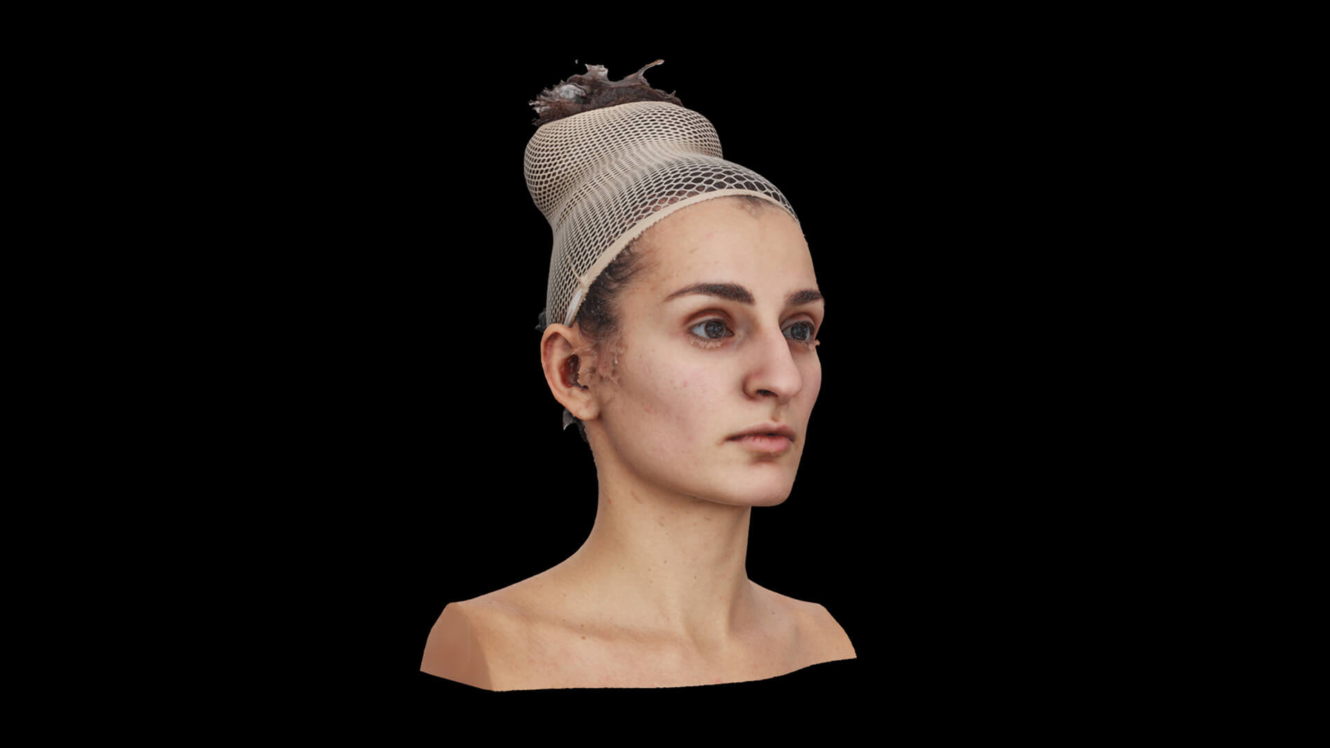 Raw Head Scan | Waja - 3D Model by 3d-sk