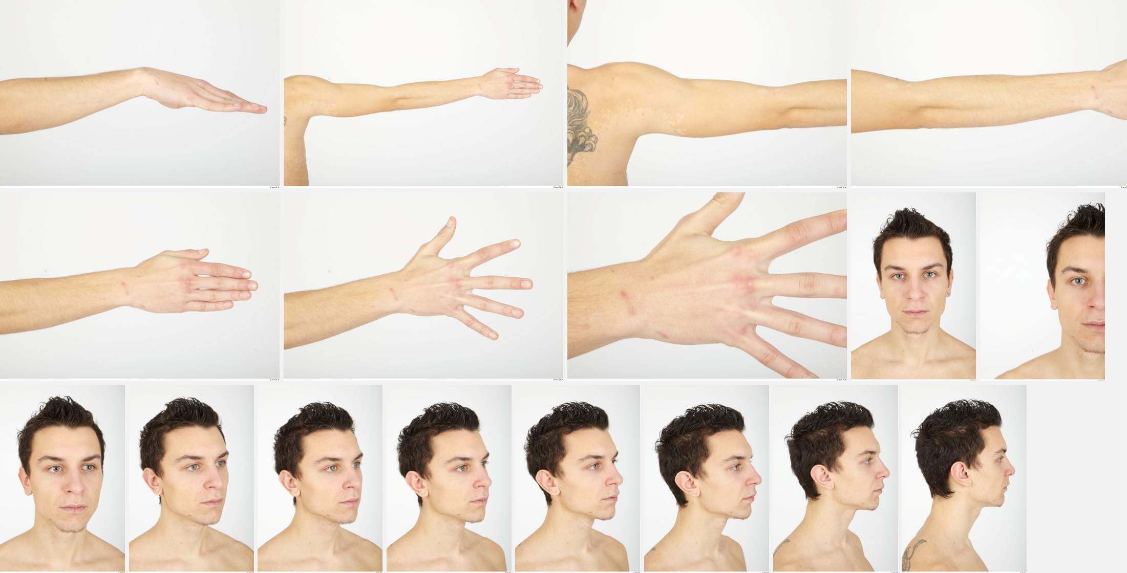 Roland High Res Skin Texture Photo Set by 3d-sk