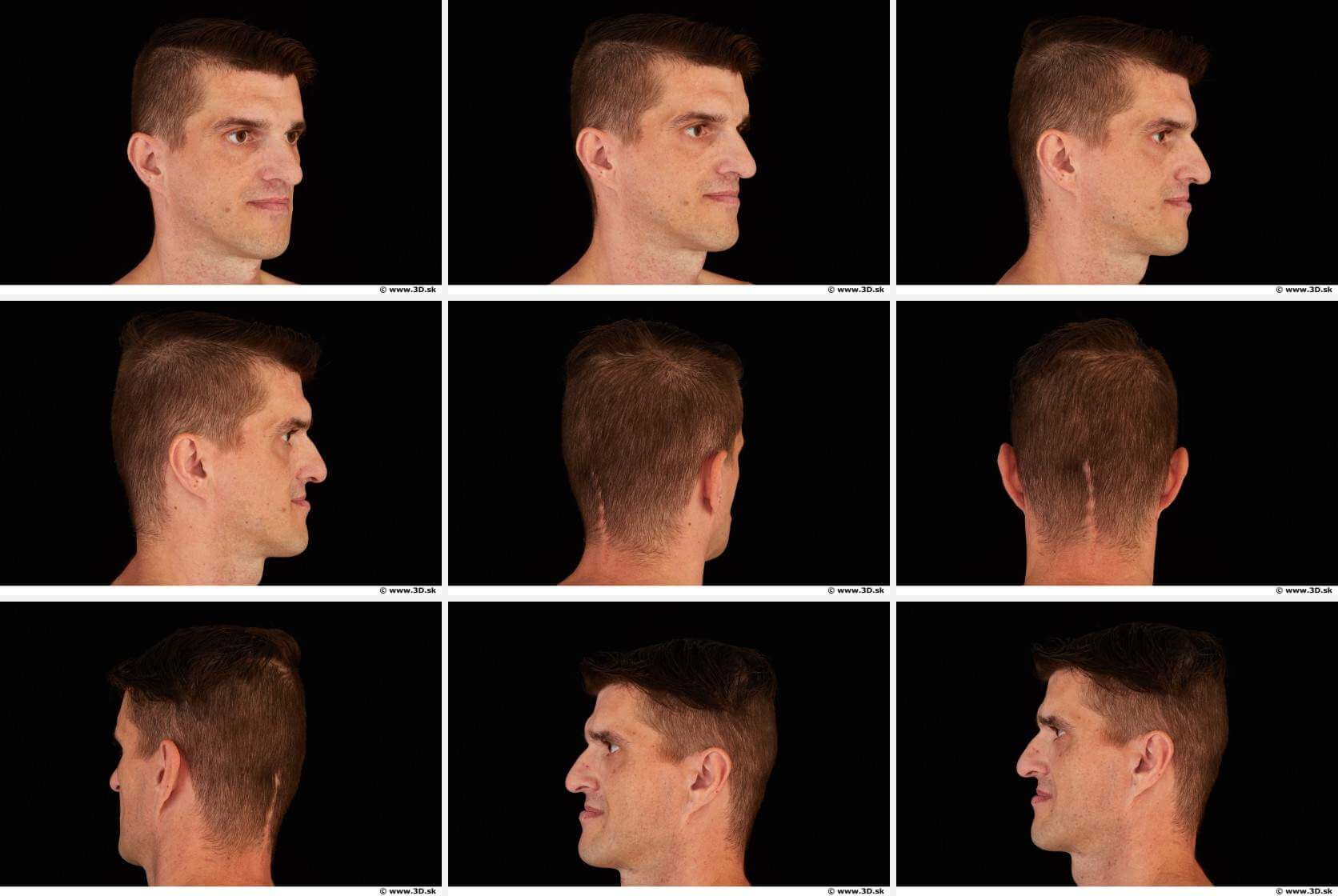 Roosevelt High Res Skin Texture Photo Set by 3d-sk