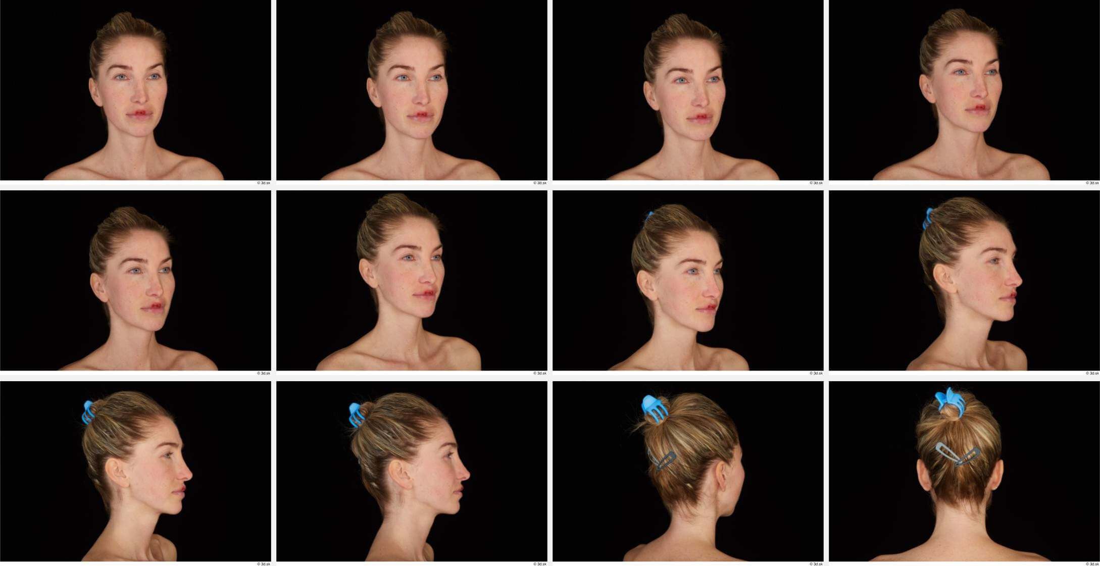 Shenika High Res Skin Texture Photo Set by 3d-sk