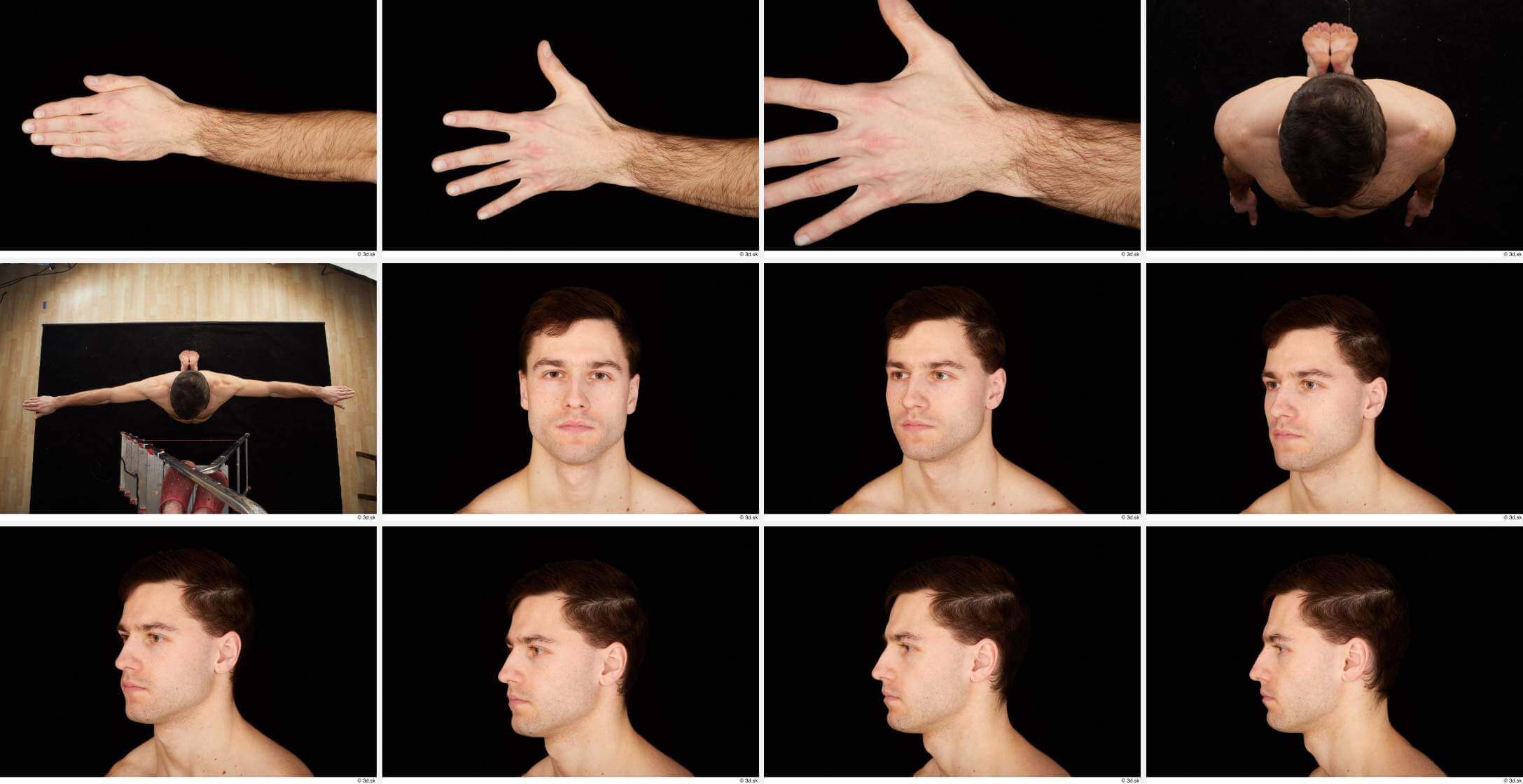 Tomas Salek High Res Skin Texture Photo Set by 3d-sk