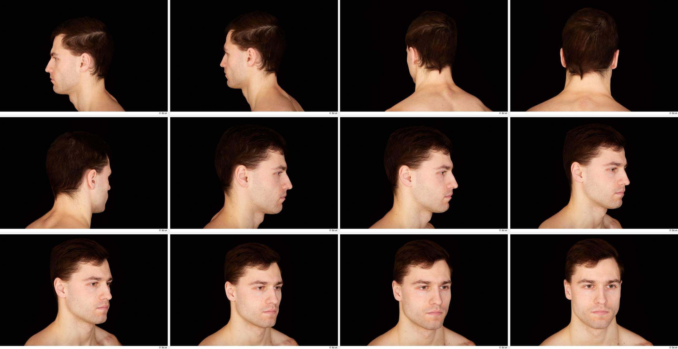 Tomas Salek High Res Skin Texture Photo Set by 3d-sk