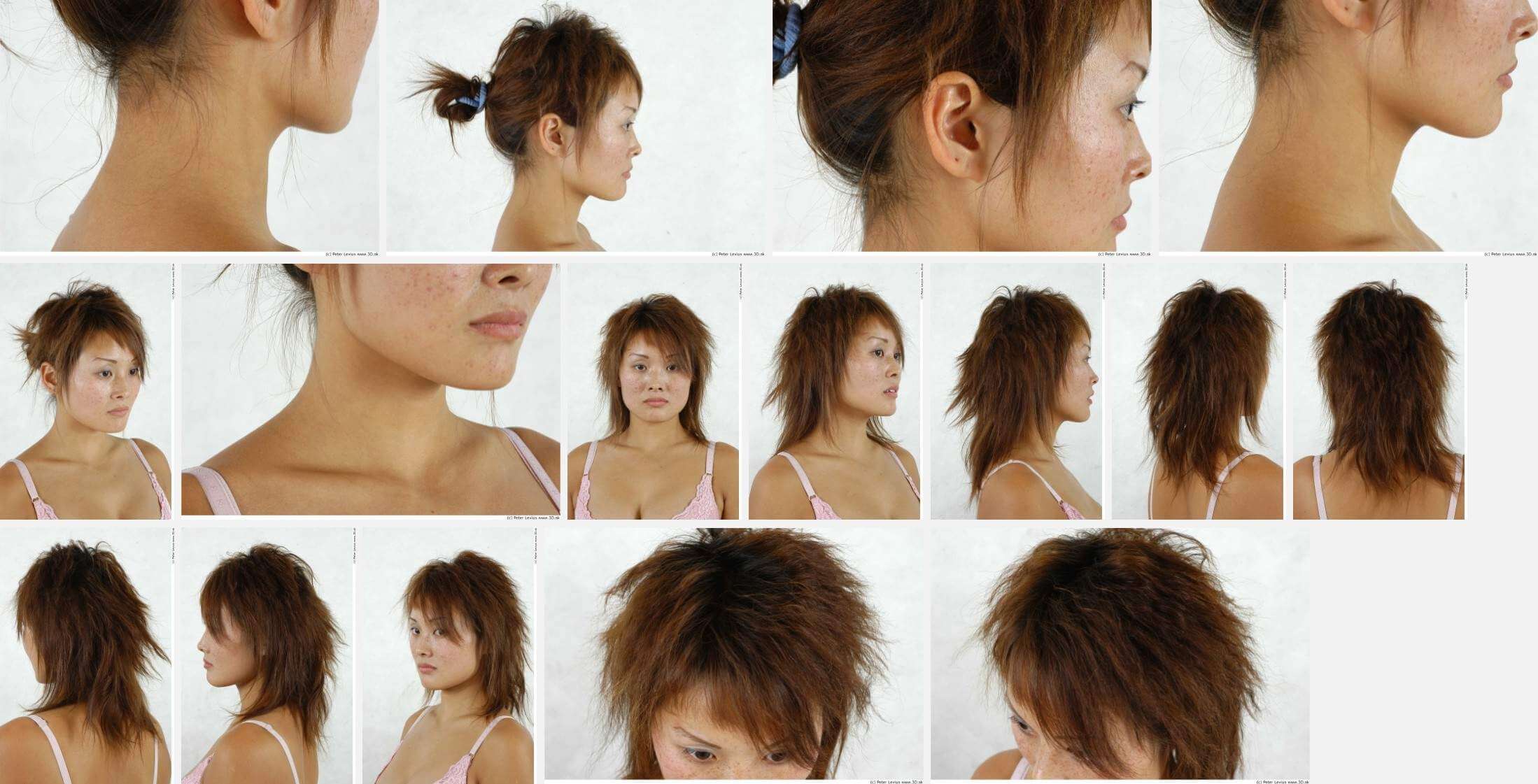 Zhang High Res Skin Texture Photo Set by 3d-sk