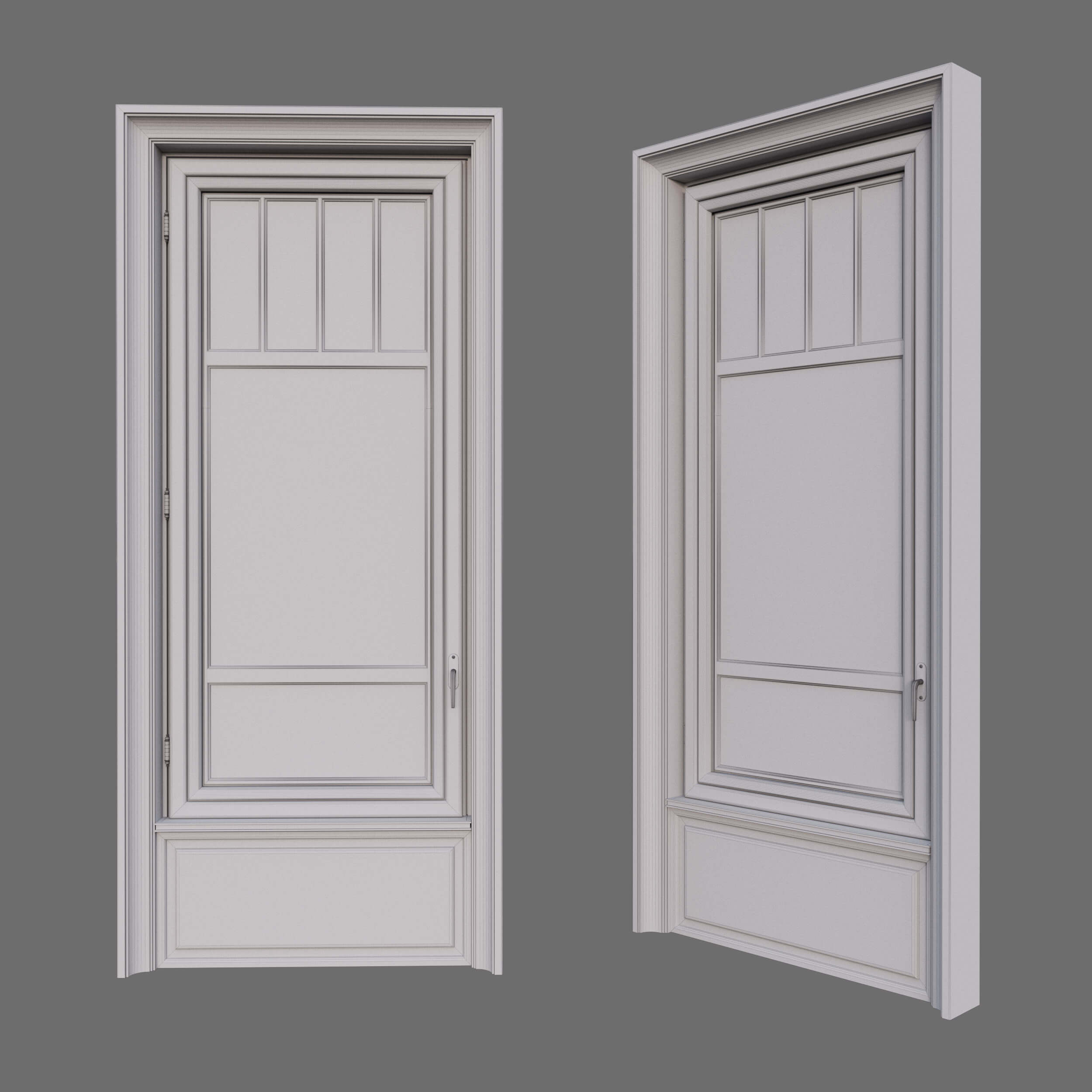A Window in The Classical Style - 3D Model by 3d skay blue