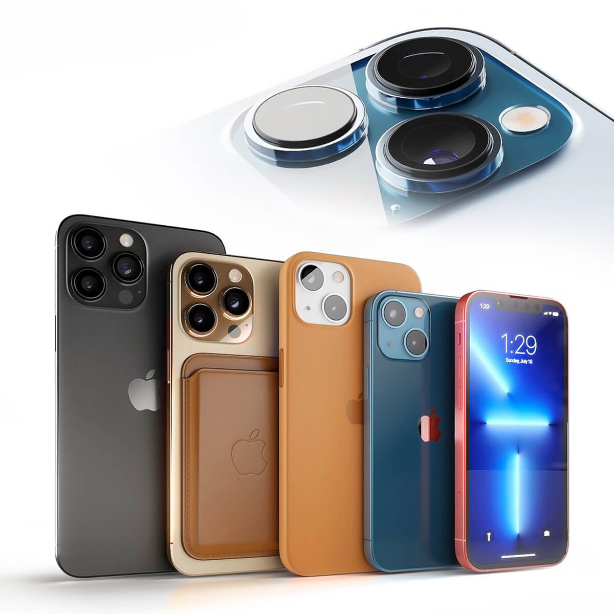 Apple iPhone 13 - 3D Model by 3d skay blue