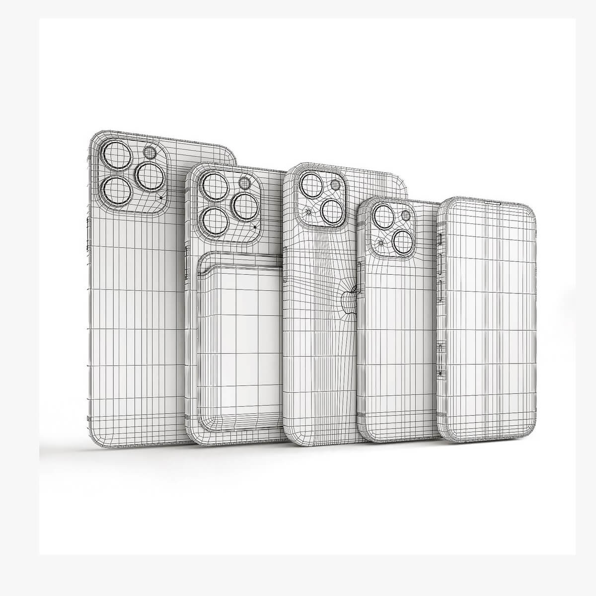 Apple iPhone 13 - 3D Model by 3d skay blue