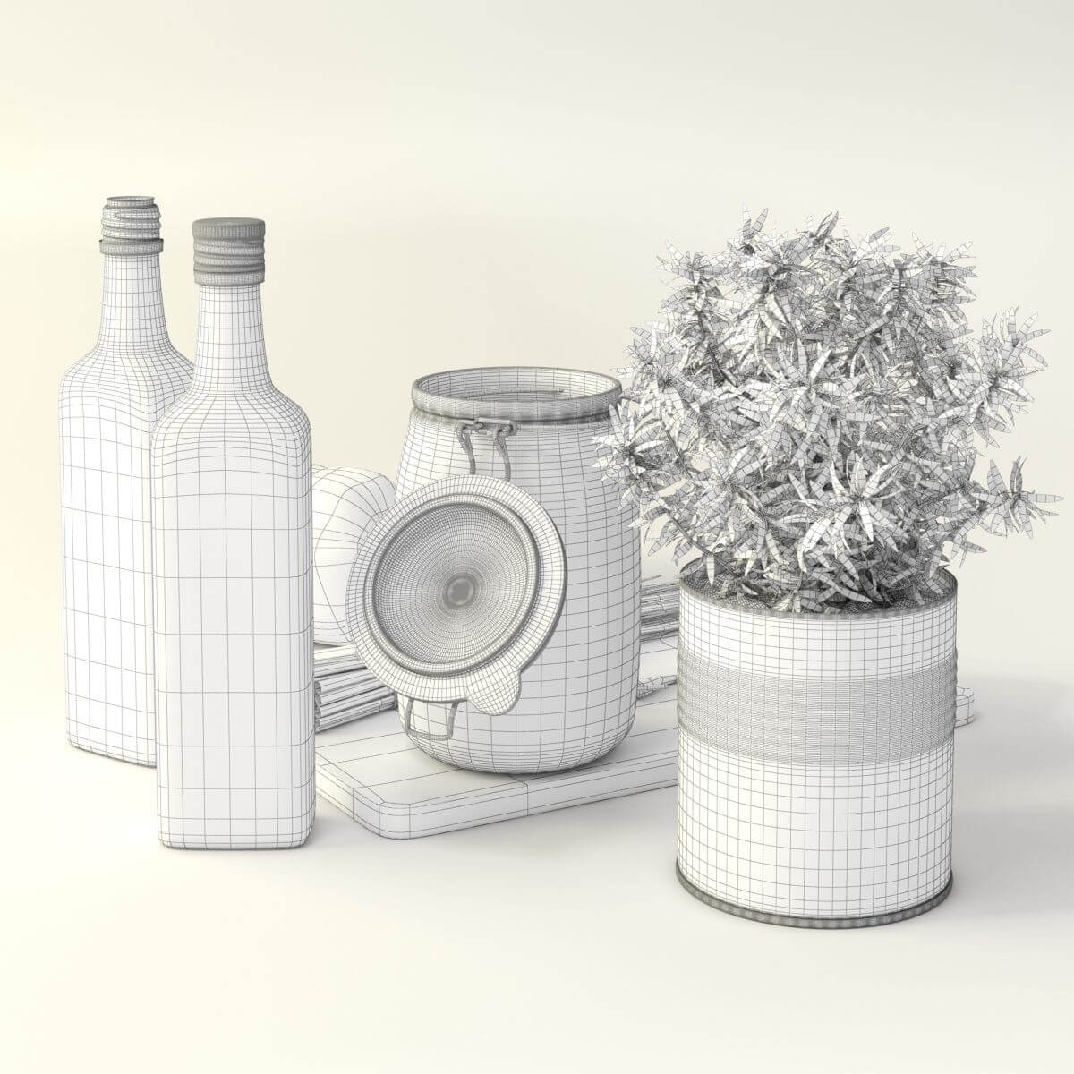 Chili Peppers - 3D Model by 3d skay blue