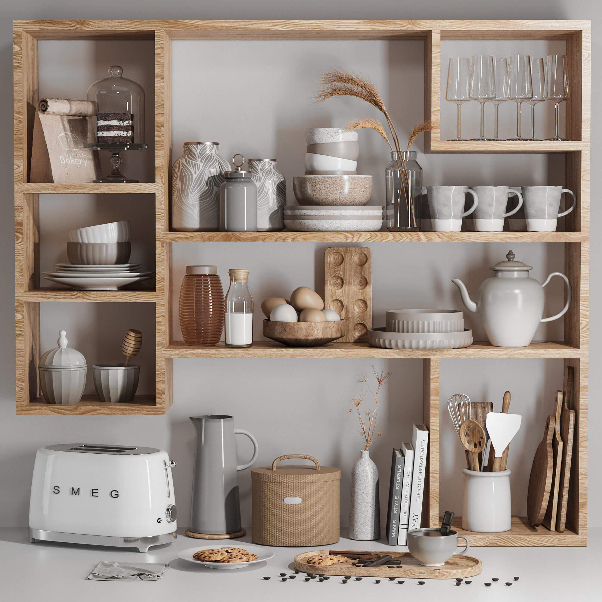 Kitchen Accessories 010 - 3D Model by 3d skay blue