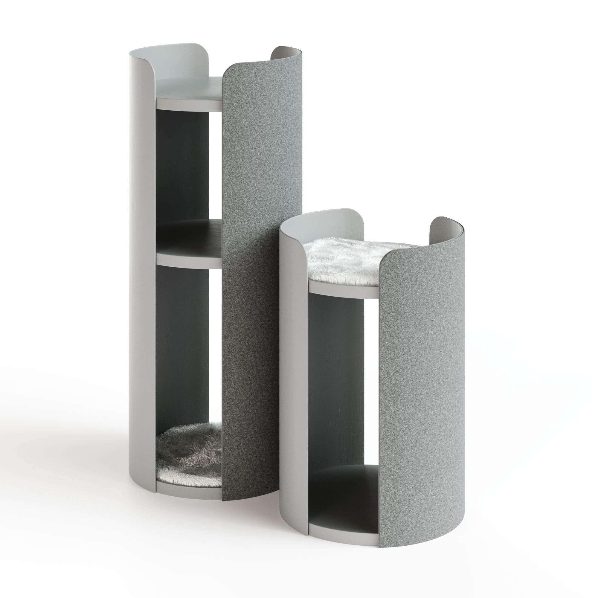 Large Cat Scratching Tower Torre - 3D Model by 3d skay blue