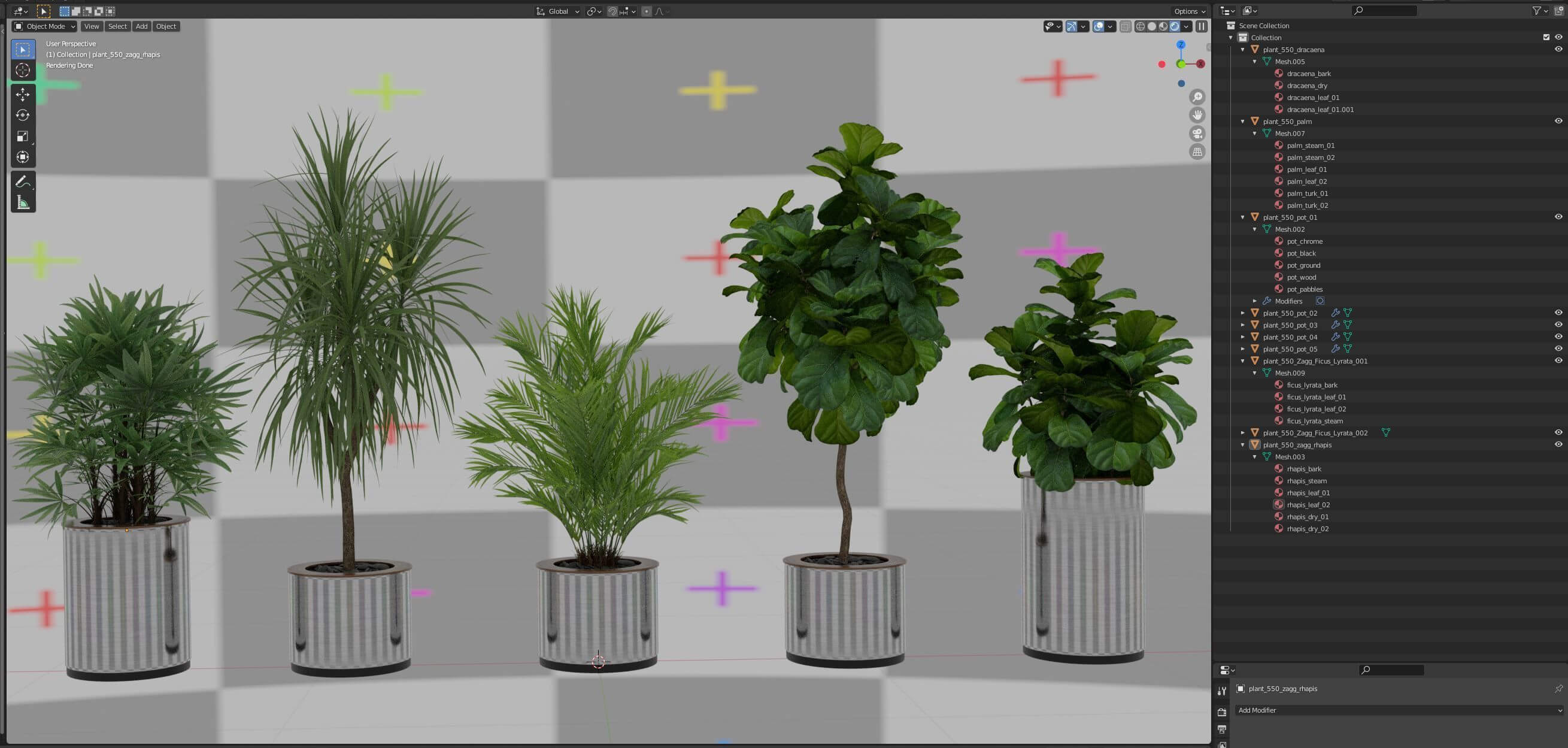 Plants Collection11 - 3D Model by 3d skay blue