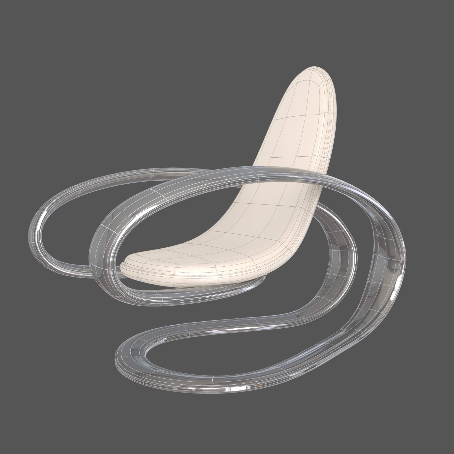 Flying Chair By Phillip Grass - 3D Model by 3d_Worker