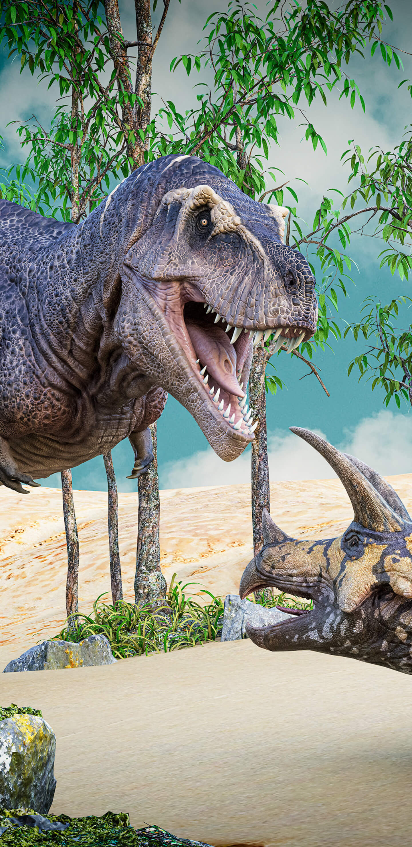 Dyno Might 3D Desktop HD Wallpaper